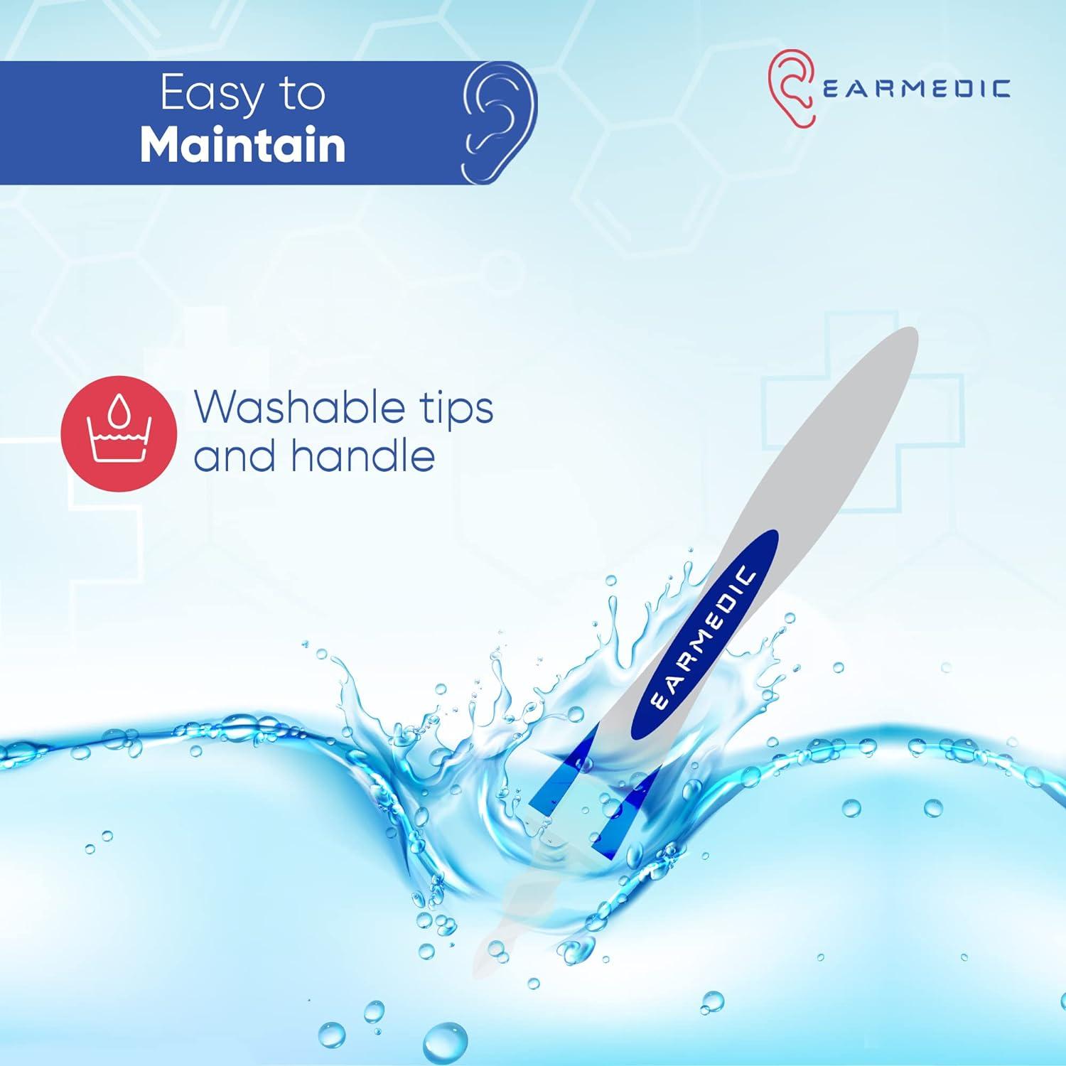 Silicon Spiral Ear Wax Removal Kit - Gentle Ear Cleaner Tool for Ear ...