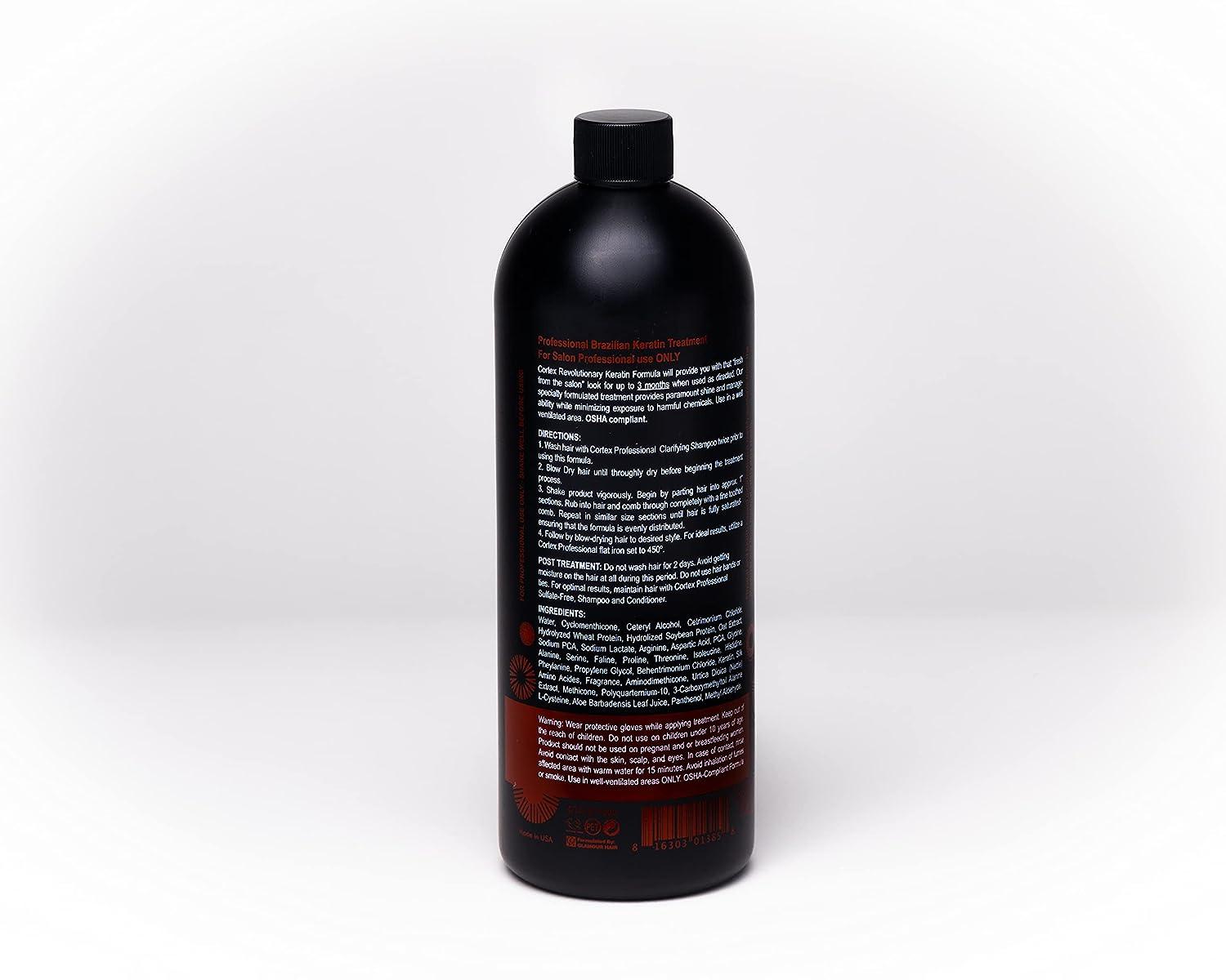 Cortex Professional Brazilian Keratin Hair Treatment - Restores ...
