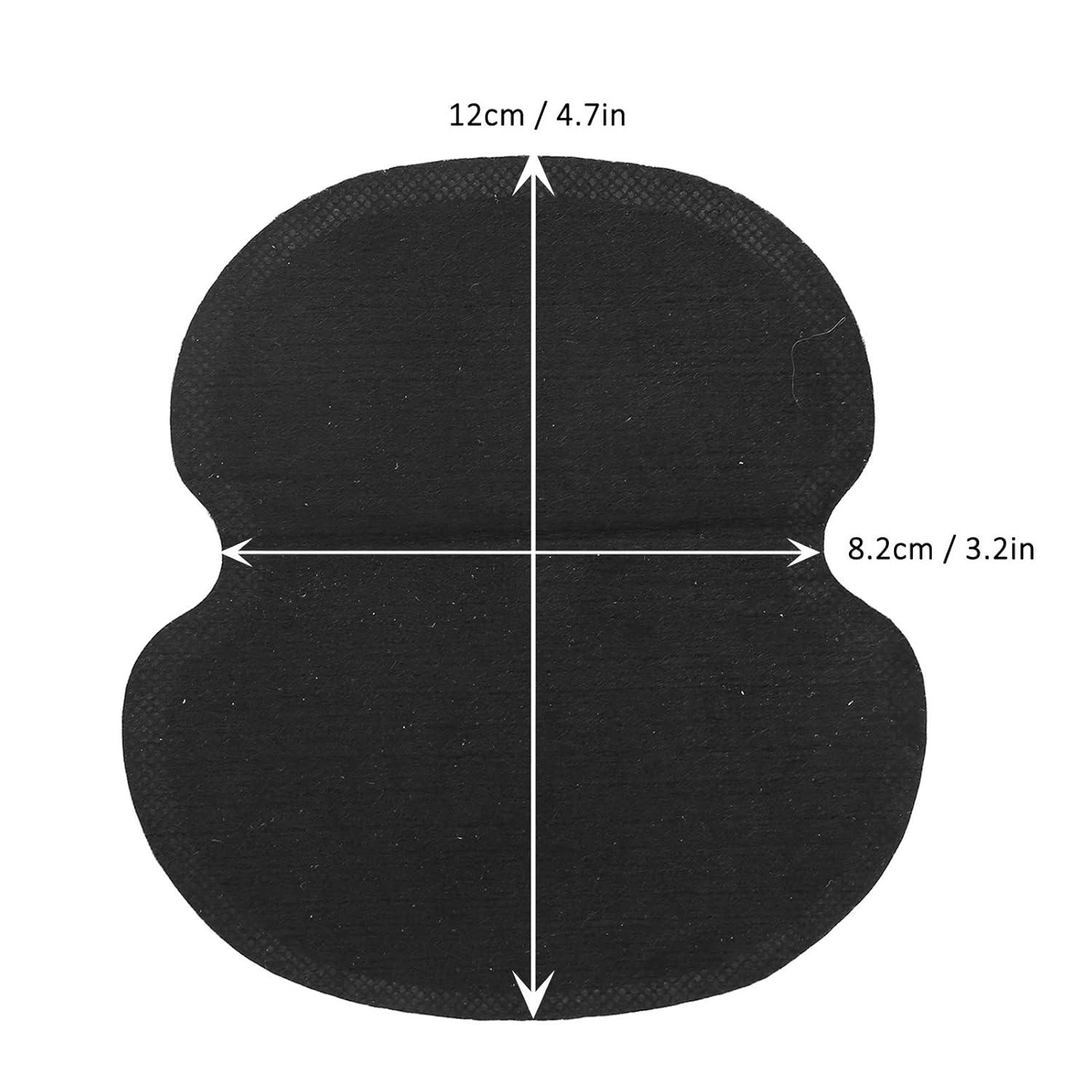 60 Armpit Sweat Pads - Fleece Welding Strips for Dresses | Black ...