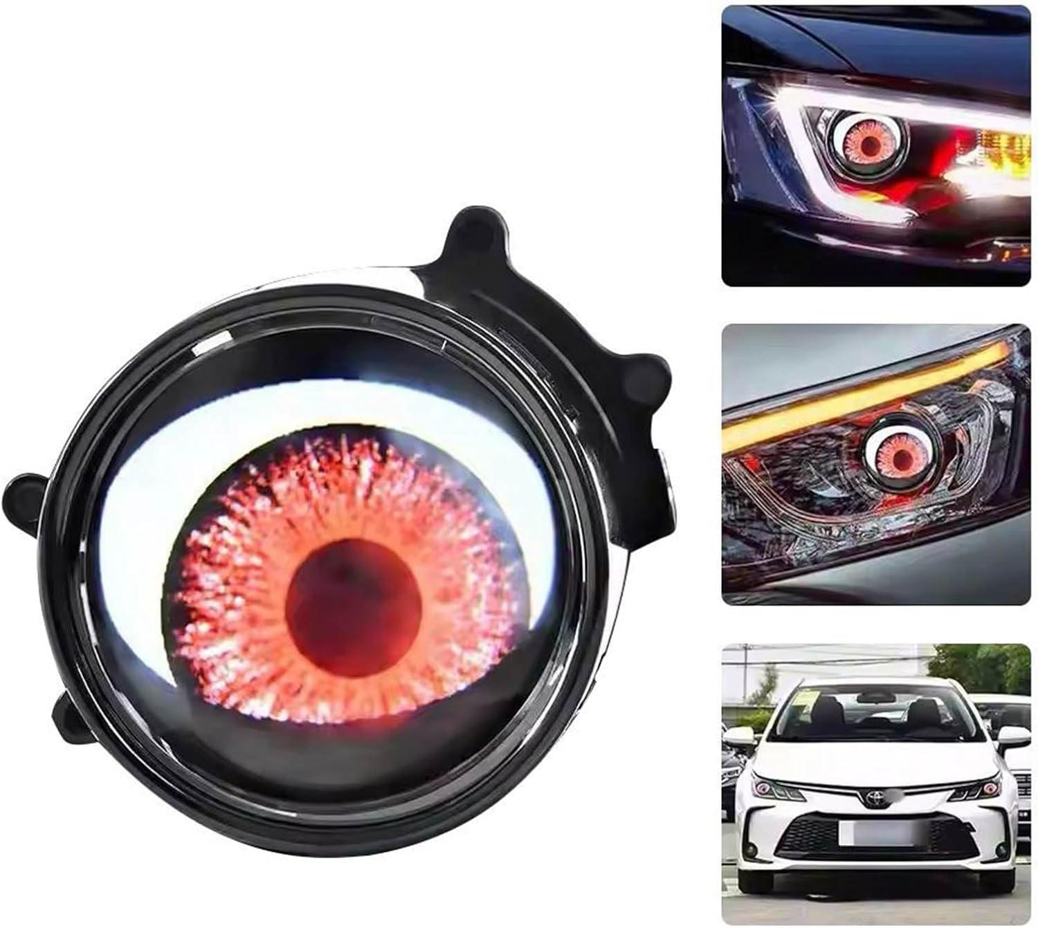 devil eye headlights motorcycle