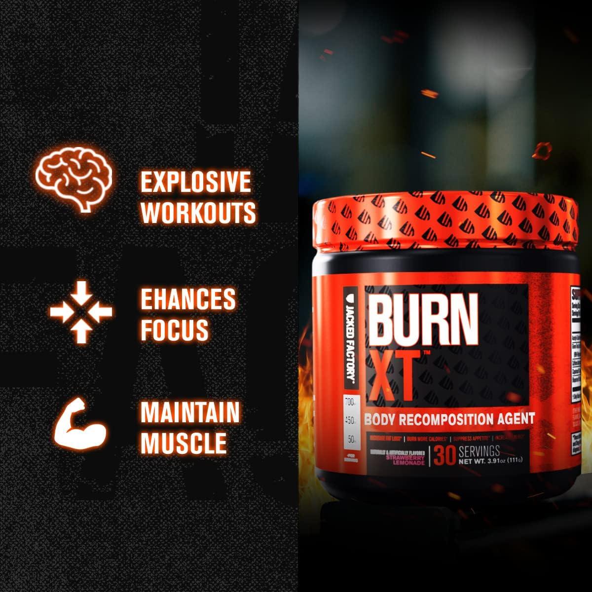 Burn-XT Thermogenic Fat Burner Powder - Pre Workout Energy Booster ...