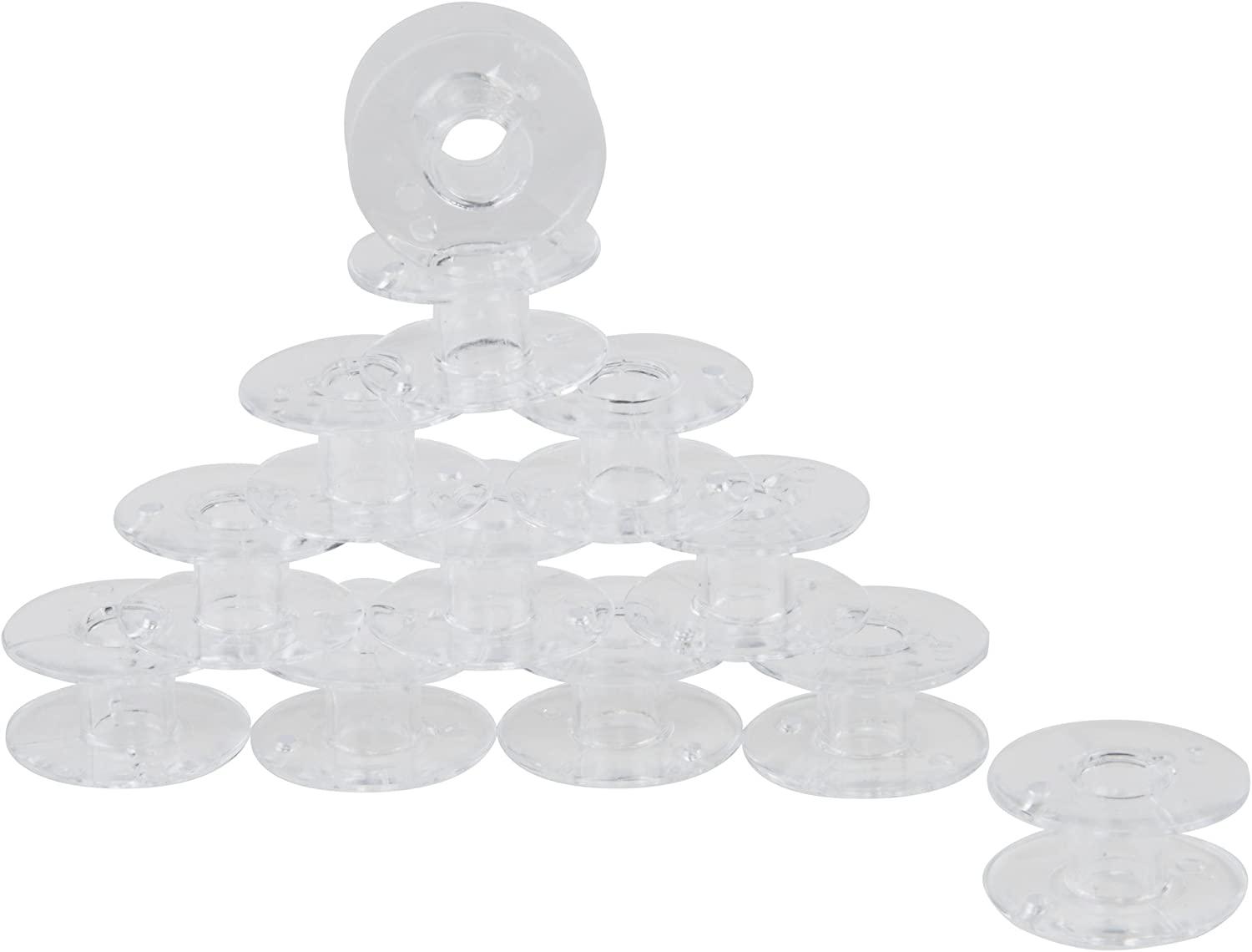 SINGER 06543 Class 15J Transparent Bobbins - 12 Count Pack | Buy Now ...