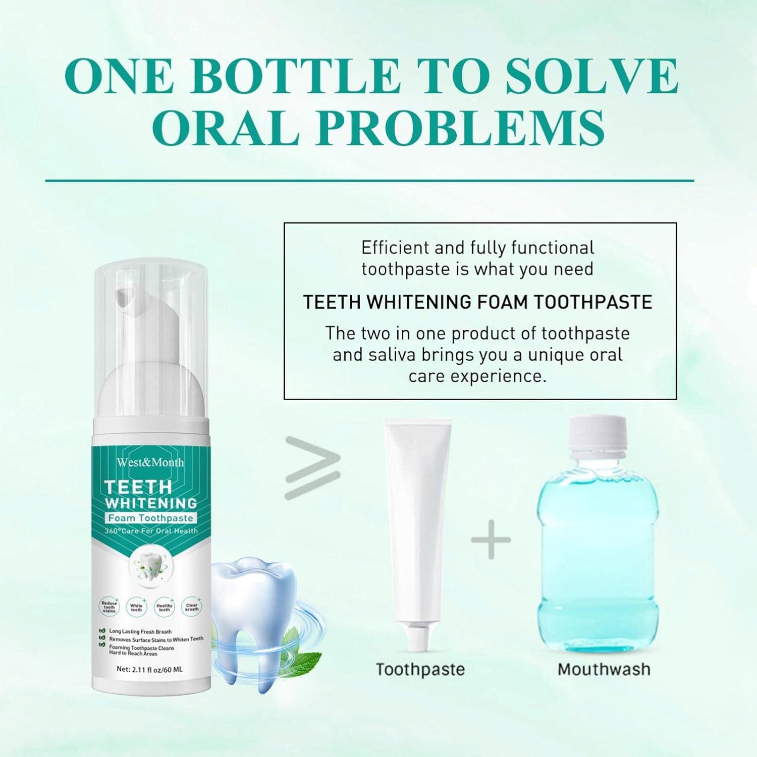Ultra-Fine Saveuppro Teeth Whitening Mousse - Deep Clean Foam ...