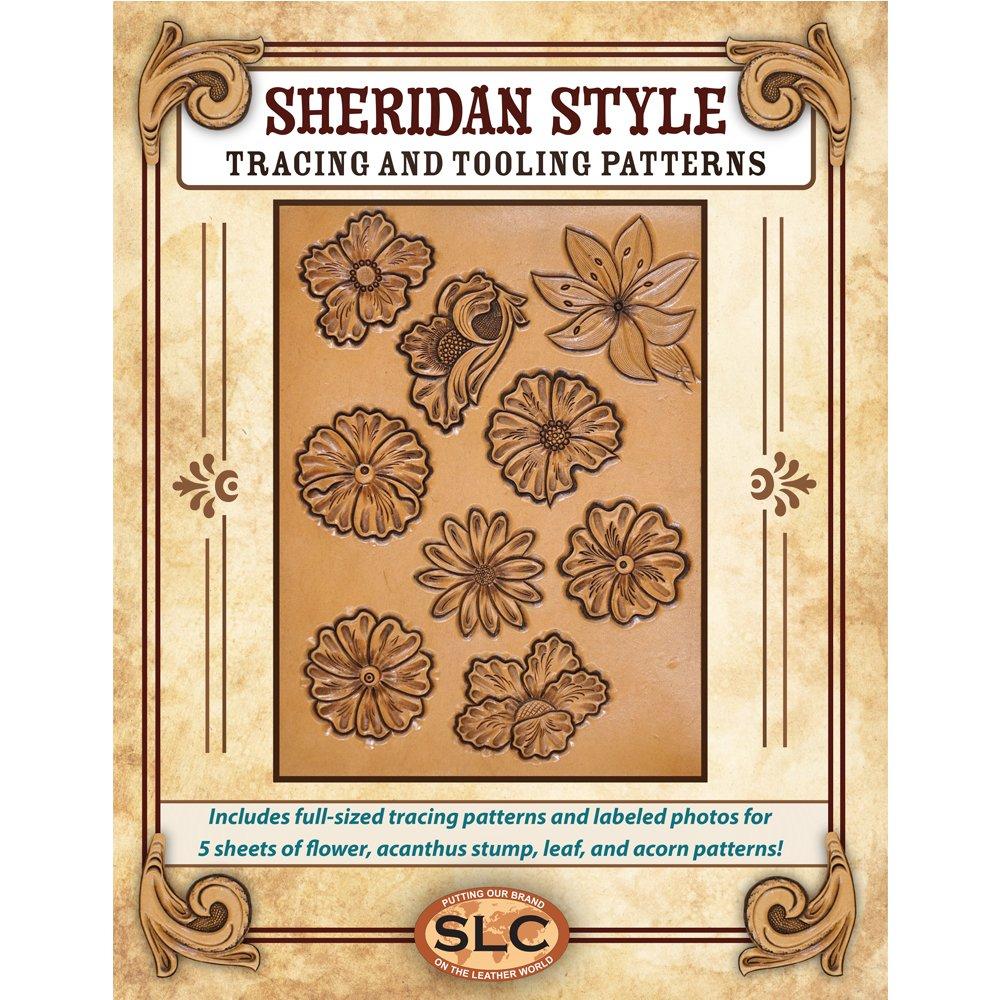 Premium Sheridan Style Tooling & Tracing Pattern Pack for Leathercraft ...