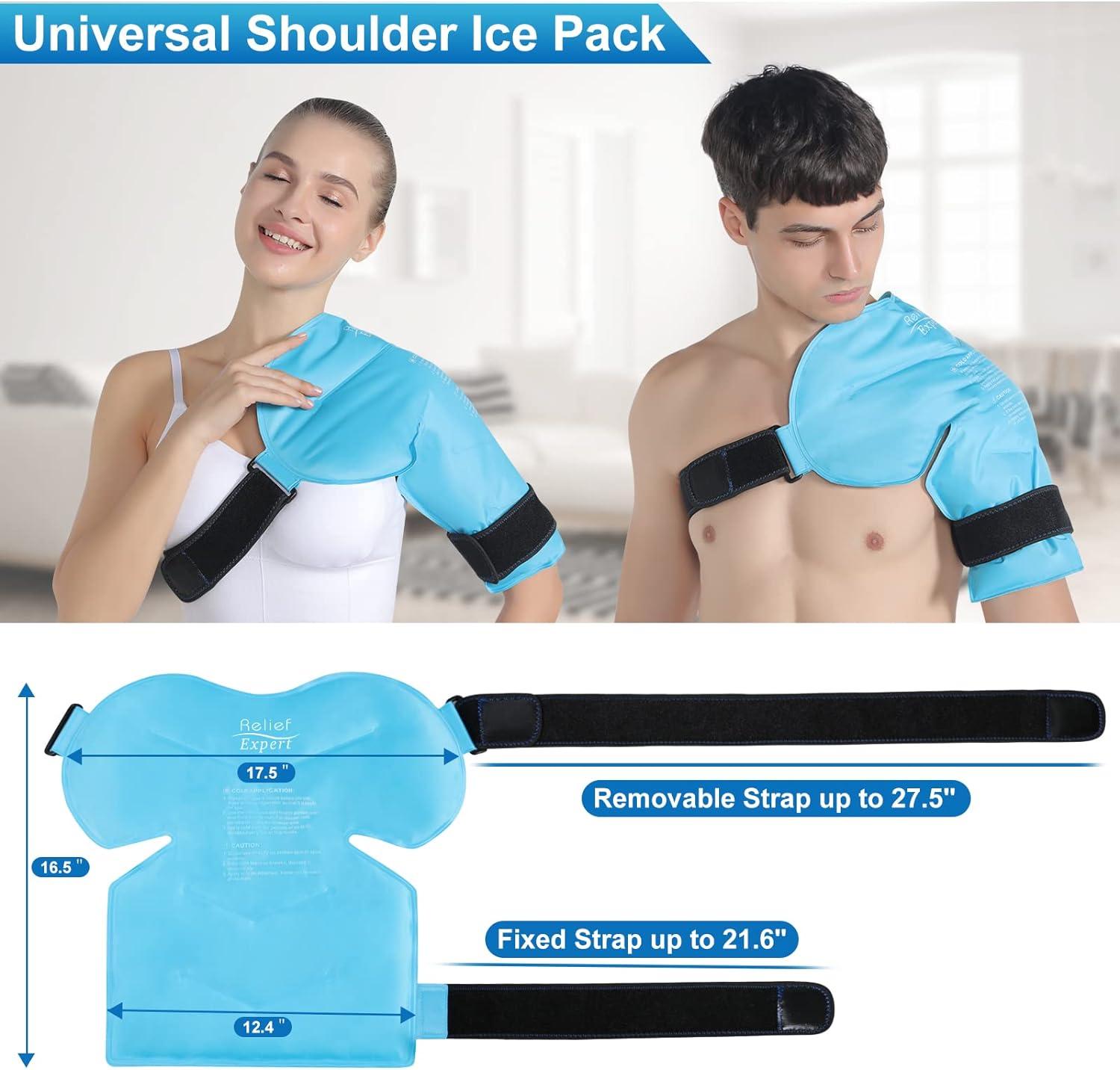 Relief Expert Shoulder Ice Pack - Rotator Cuff Cold Therapy for ...