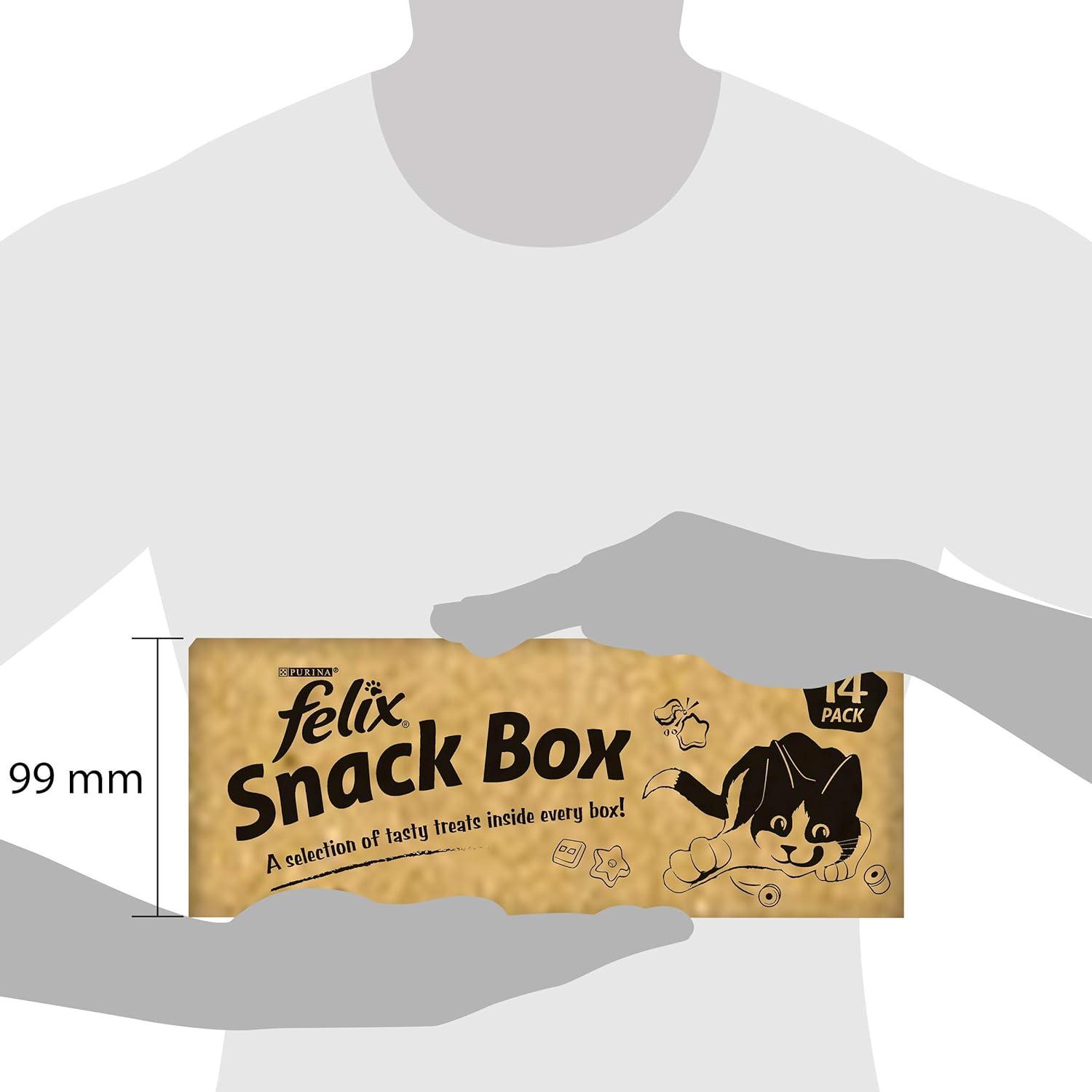 Felix Snack Box Adult Cat Treats 14Packs | Buy Now with Express ...