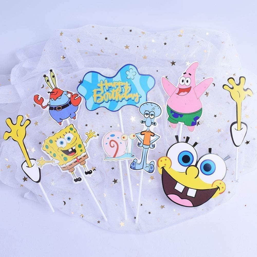 9 Pcs Limited Edition Cake Topper-Cartoon Theme Cake Topper For Theme ...