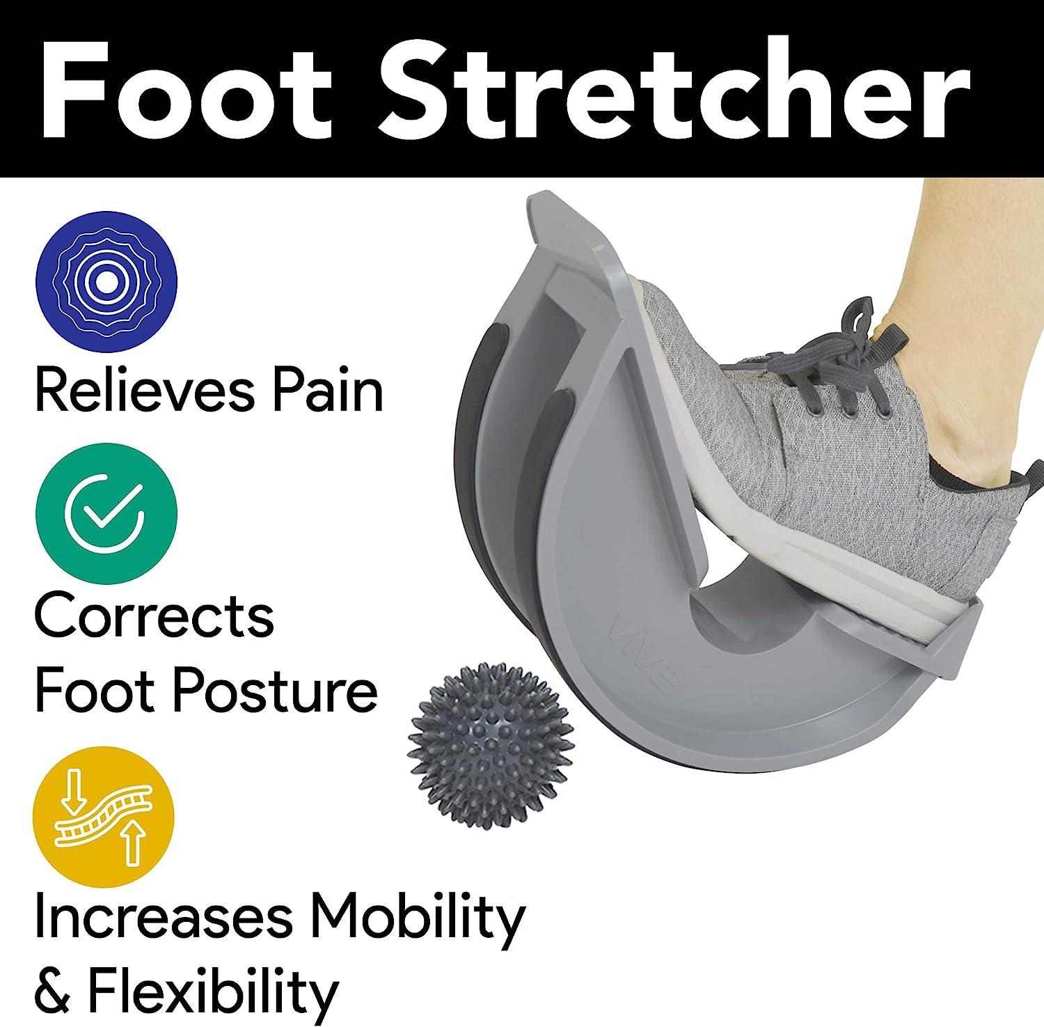 ProHeal Foot Rocker Calf Stretcher with Spiked Ball Massager for ...