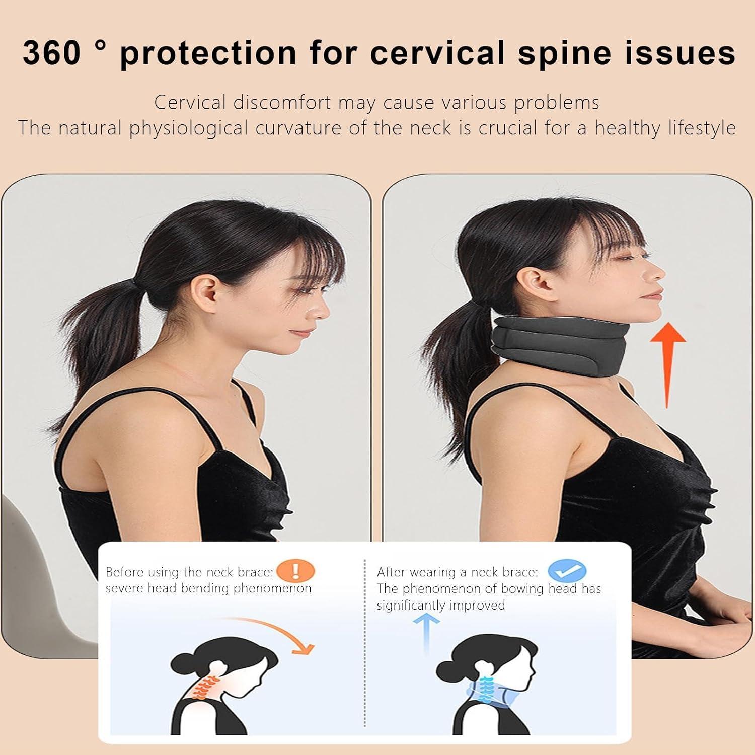 Neck Extensor Support Cervical Support for Neck Pain Relief & Snoring ...