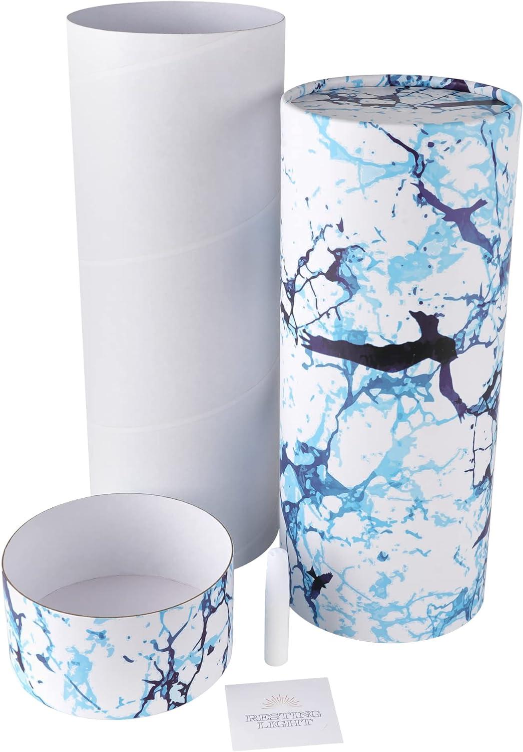 Resting Light Scatter Tube for Ashes - Adult Large Urn for Human Ashes ...