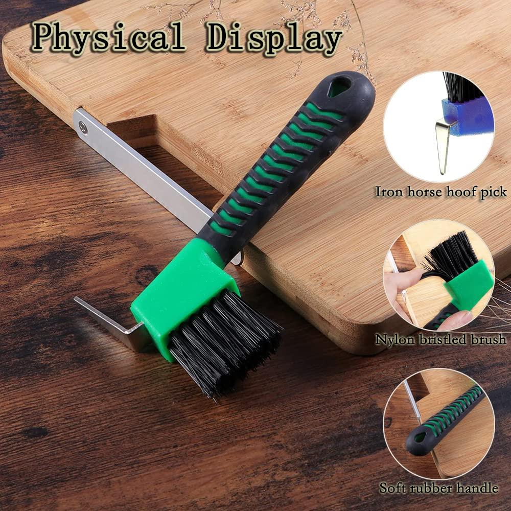 Horse Hoof Pick Brush with Handle Hoofpick Brush Sturdy Horses Hoof ...