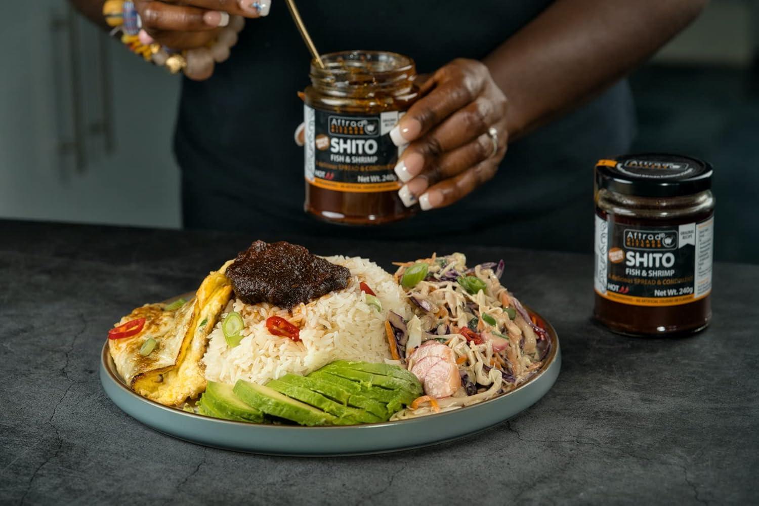 Aftrad Village Kitchen Shito 180g Hot - A Ghanaian Chilli Sauce Made ...