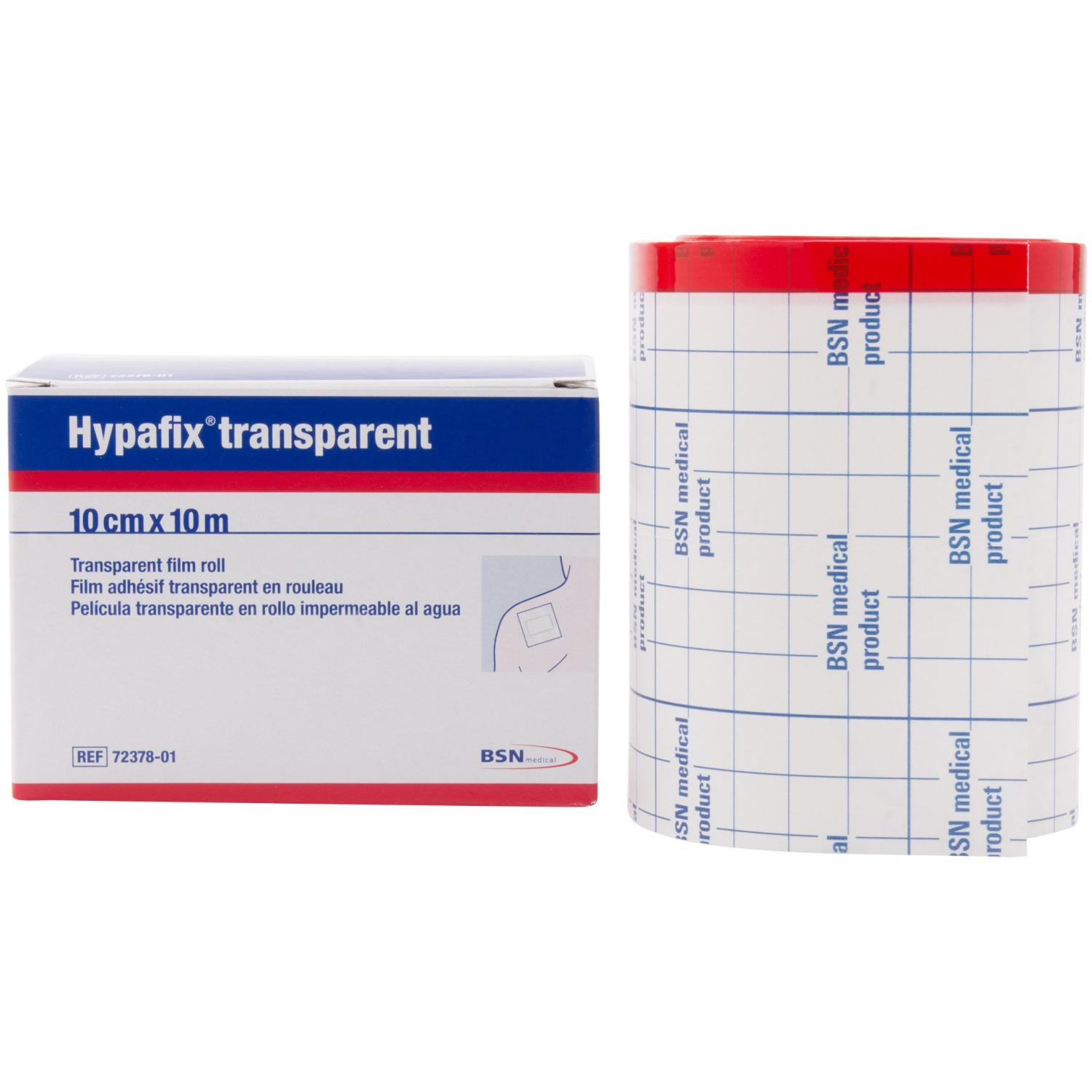 Hypafix Transparent Film Dressing Roll - Waterproof, 4 x 11 yd ...