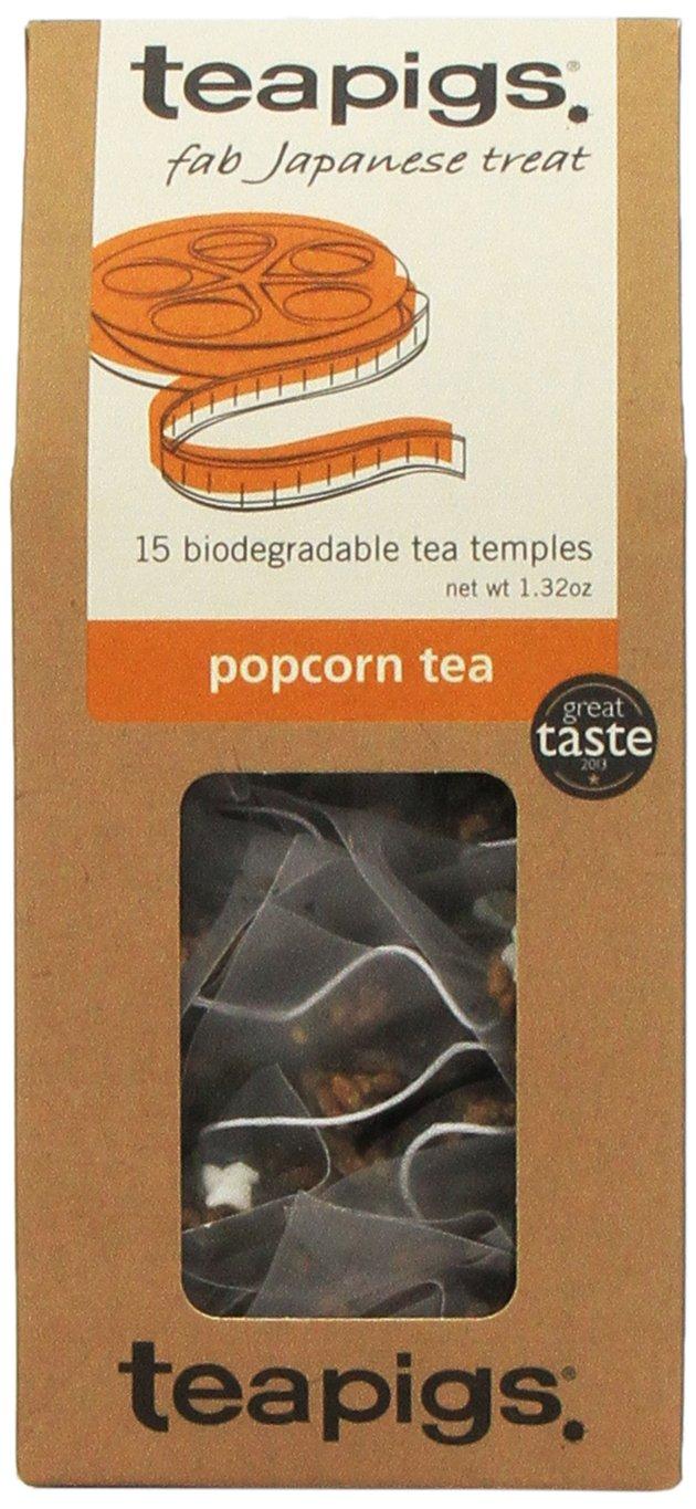 Teapigs Tea Popcorn â€“ Delicious 15 Count Snack | Gourmet Tea Treat ...
