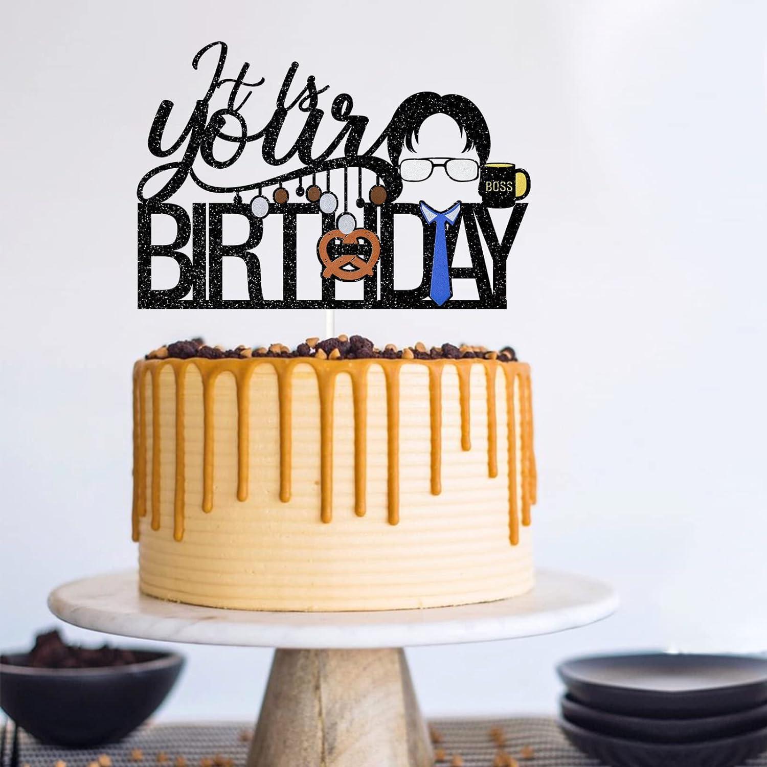 It's Your Birthday Cake Topper The Office Themed Birthday Party ...