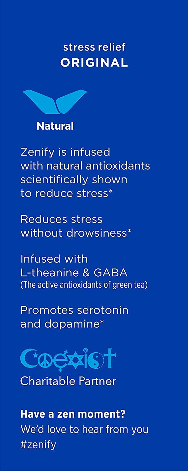 Zenify Original All Natural Sparkling Calming Stress Relief Beverage ...