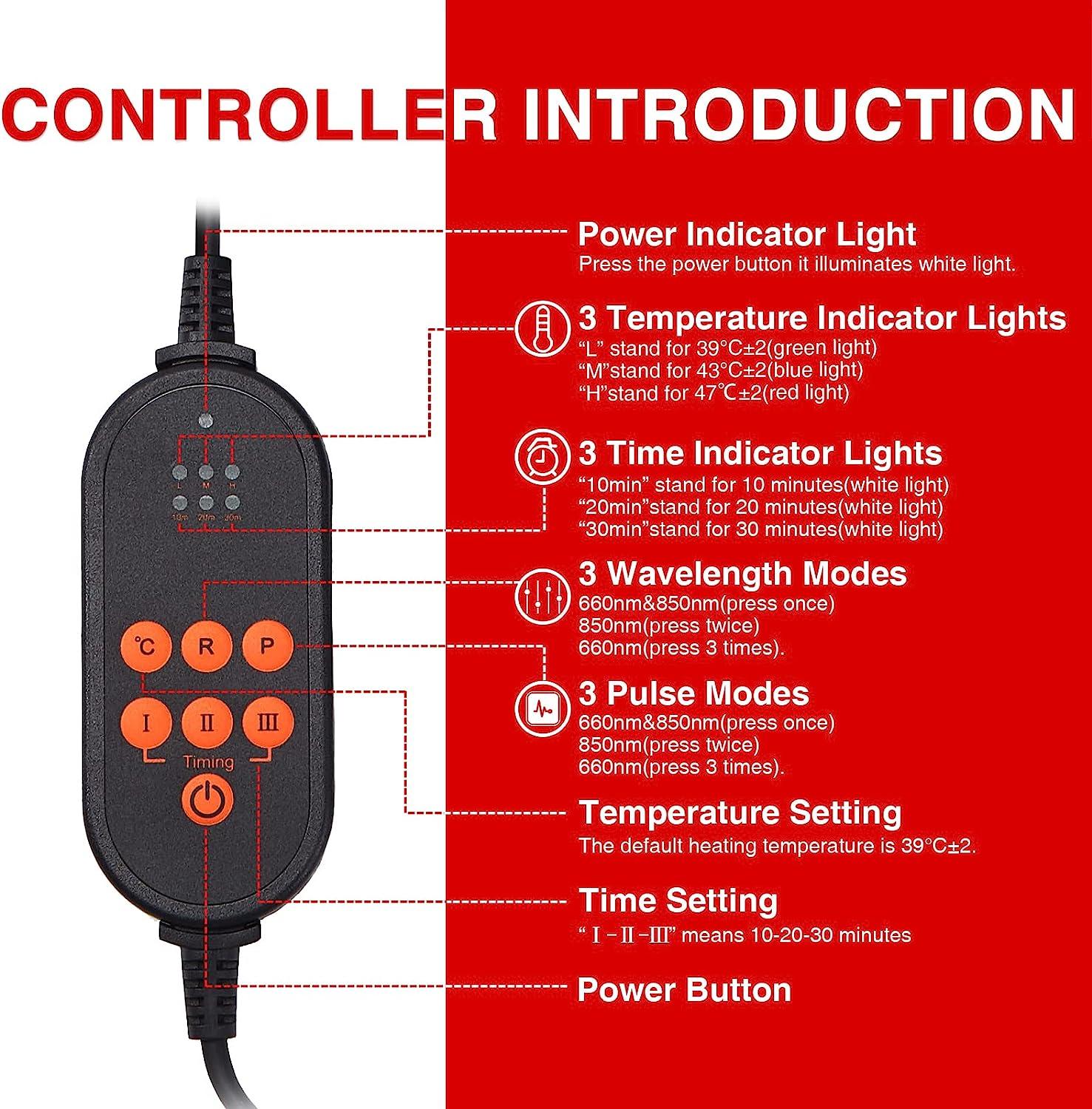 Red Infrared Light Therapy Shoe for Targeted Pain Relief in Feet Ankles ...