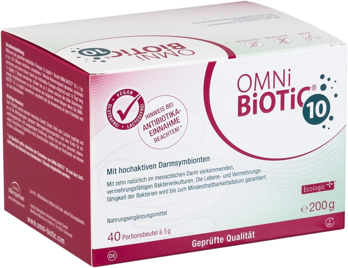 Omni Biotic 10 - 40 Portions (200g) | 10 Bacterial Strains | 10 Billion ...