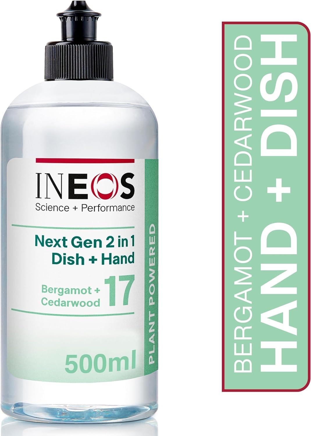 INEOS Next-Gen 2in1 Washing Up Liquid 3L (500ml x 6) - Plant Powered ...