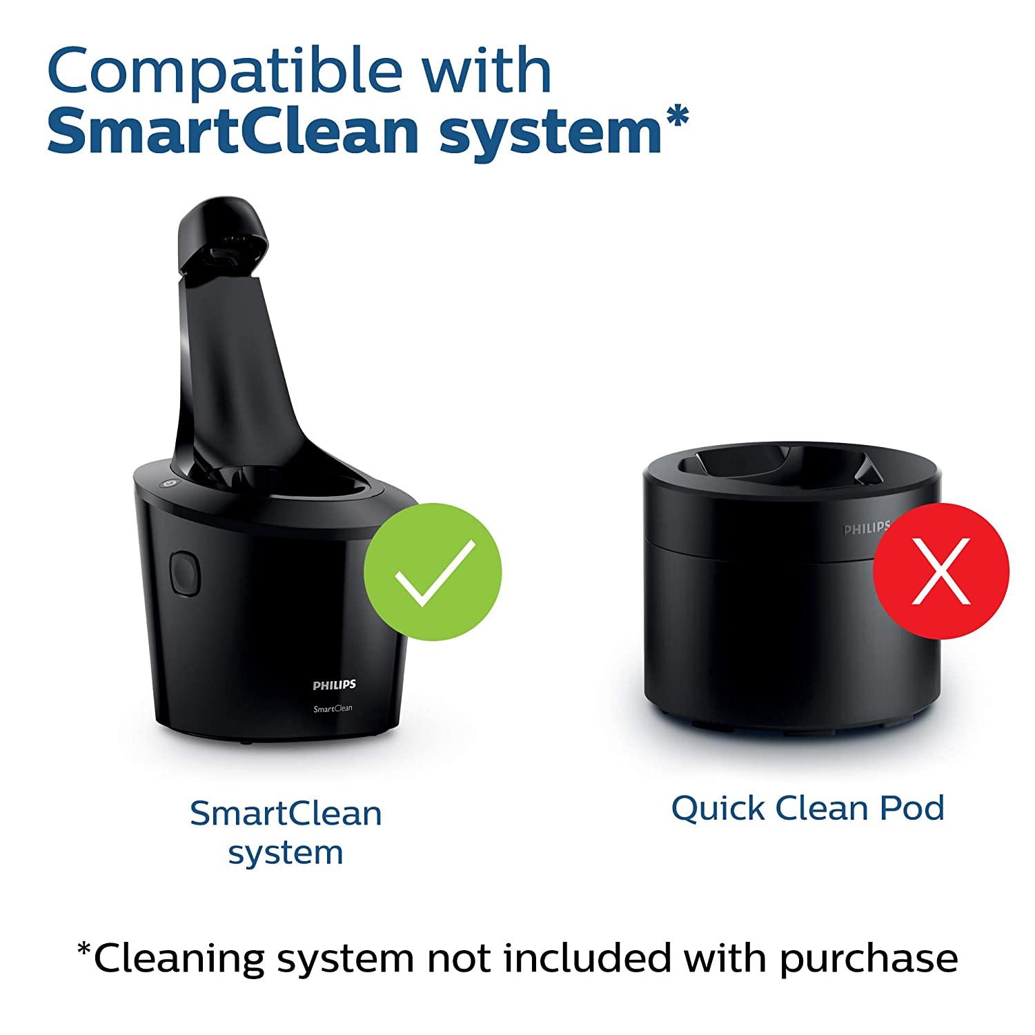 Philips Norelco SmartClean System Cleaning Cartridges - 2 Count (JC302 ...