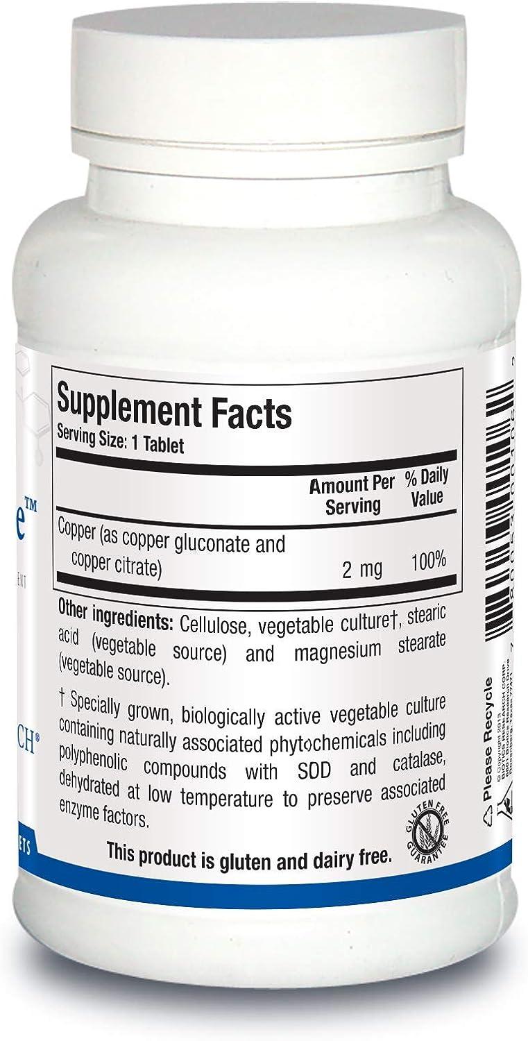 CuZymeTM Essential Mineral Supplement - Boost Energy, Support Iron ...