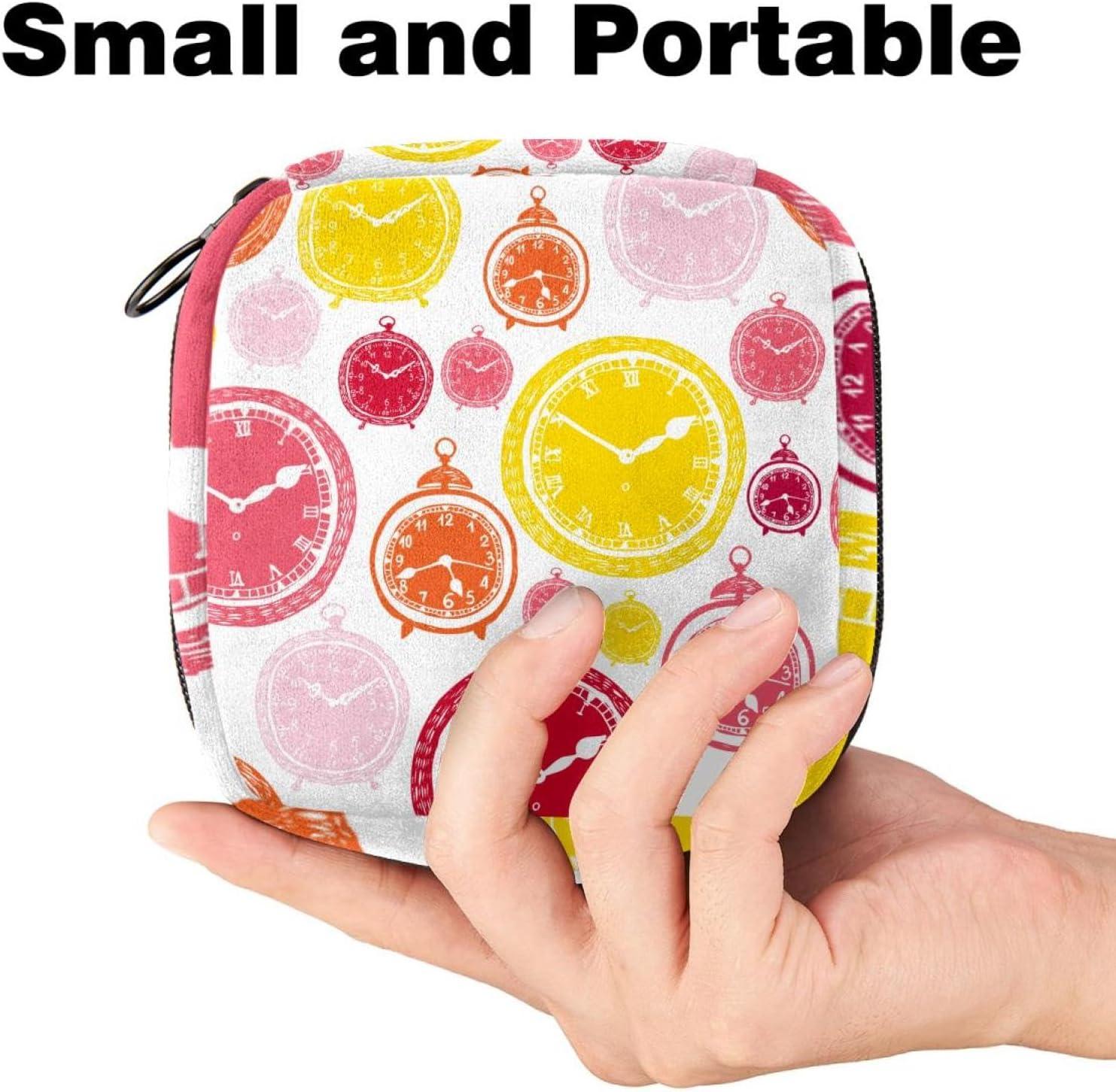 Portable Women's Menstrual Storage Bags - Colorful & Compact Inserts ...