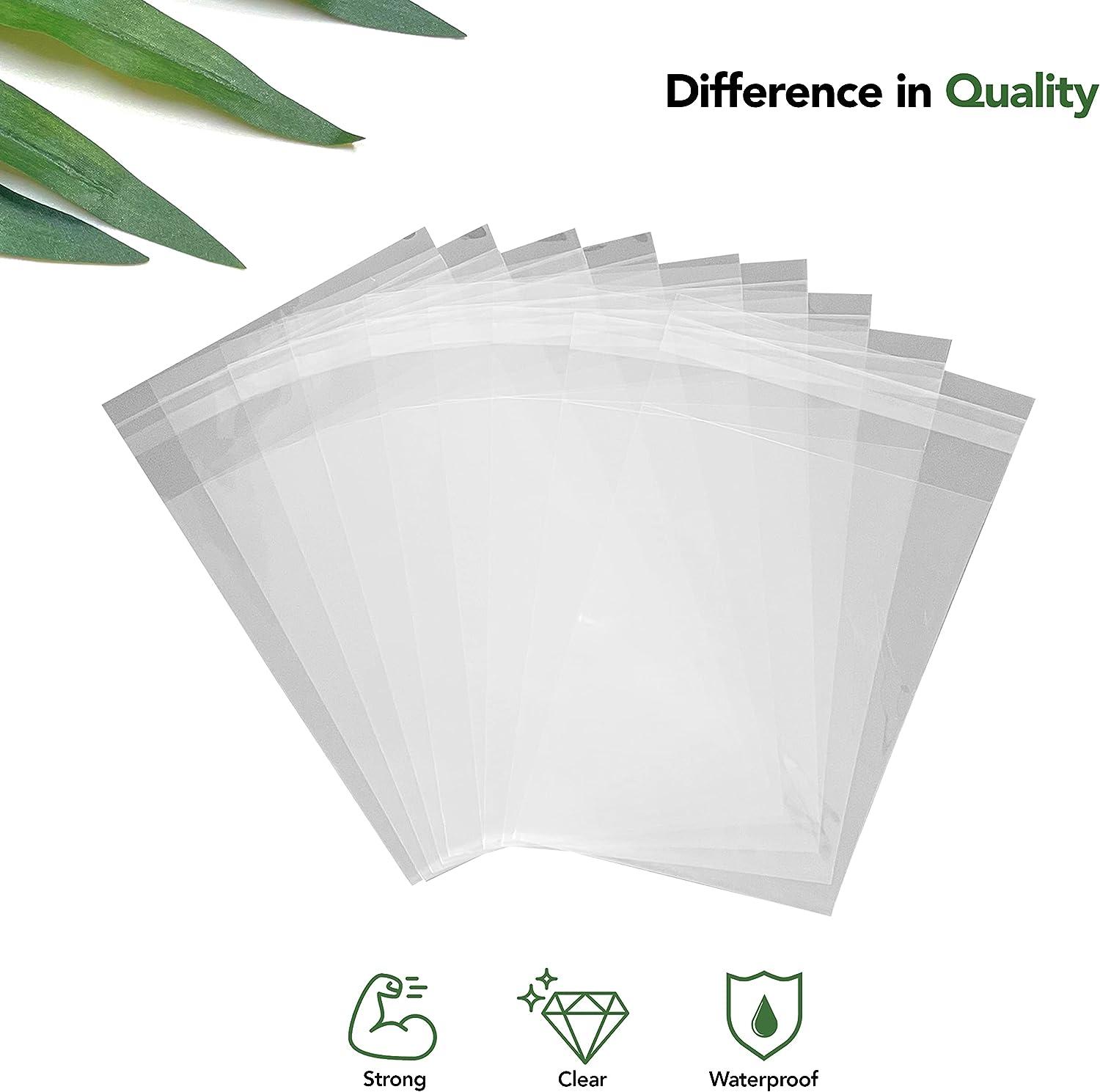 Seal Fresh Cello Bags 3x4 Inches (1000 Count) Clear Plastic Resealable ...