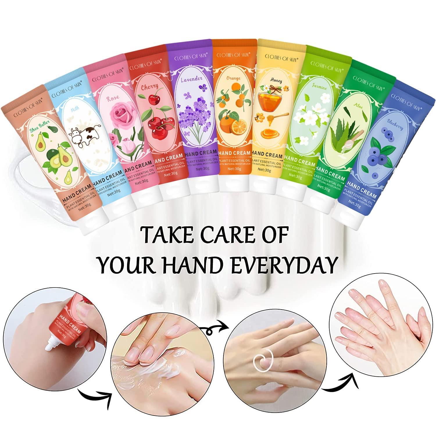 20 Pack Moisturizing Hand Lotion Gift Set - Natural Plant Fragrance ...