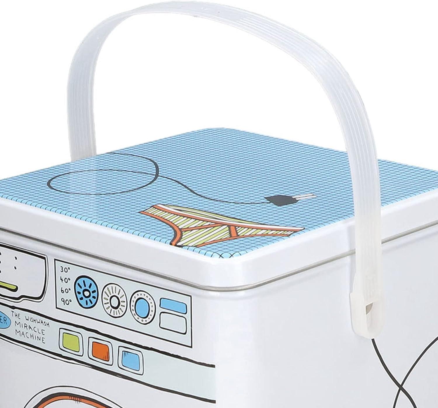 Powdered Laundry Detergent Container Large Capacity Glossy Rounded ...
