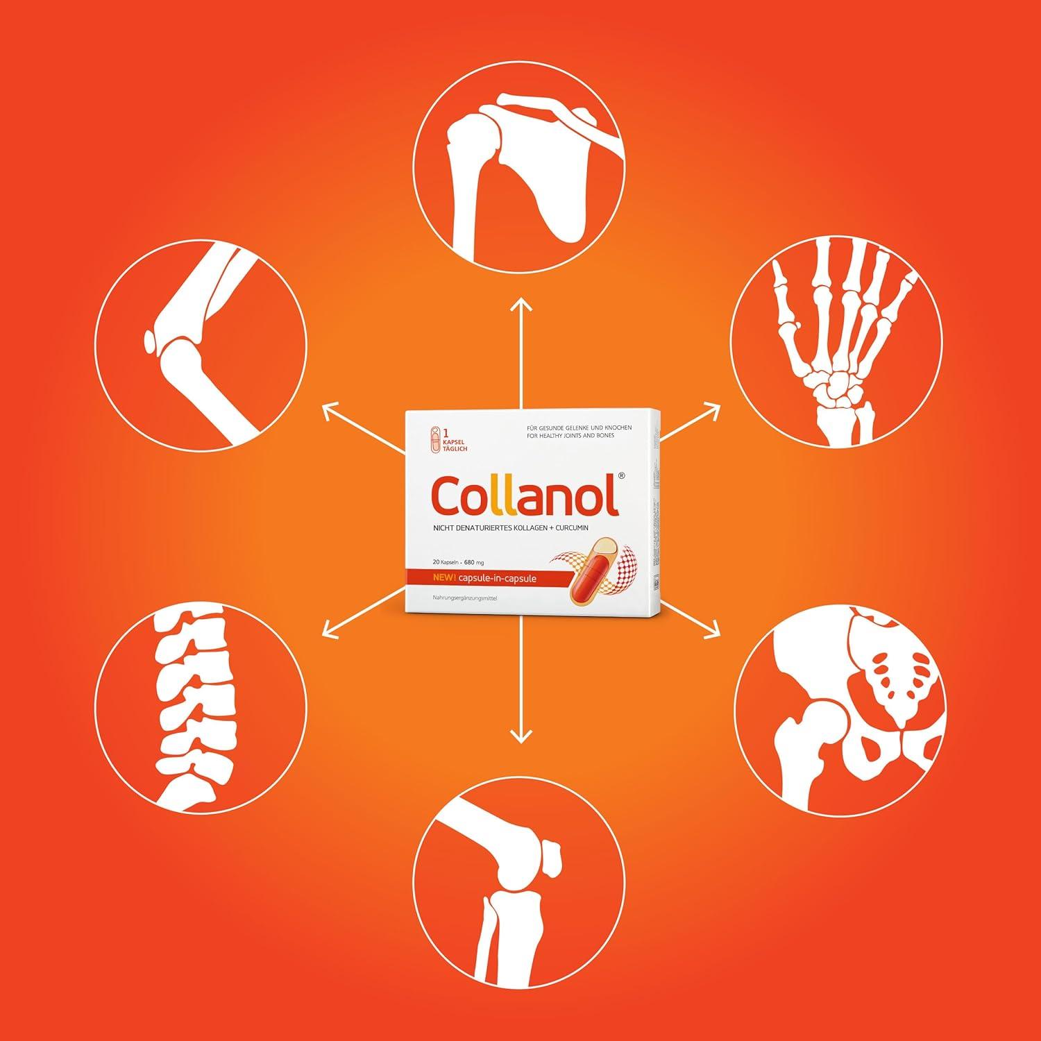 Collanol Joint Care: 3D Collagen & Curcuma Micelle - Double Capsule ...