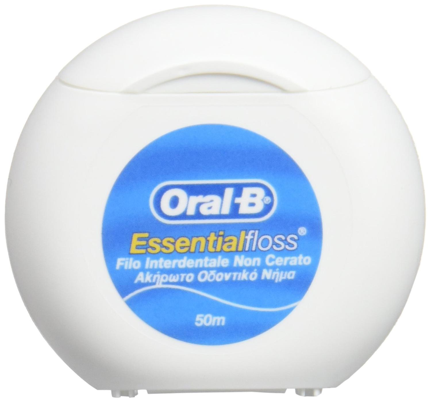 Essential Floss Original - 50m Dental Floss for Effective Oral Care ...