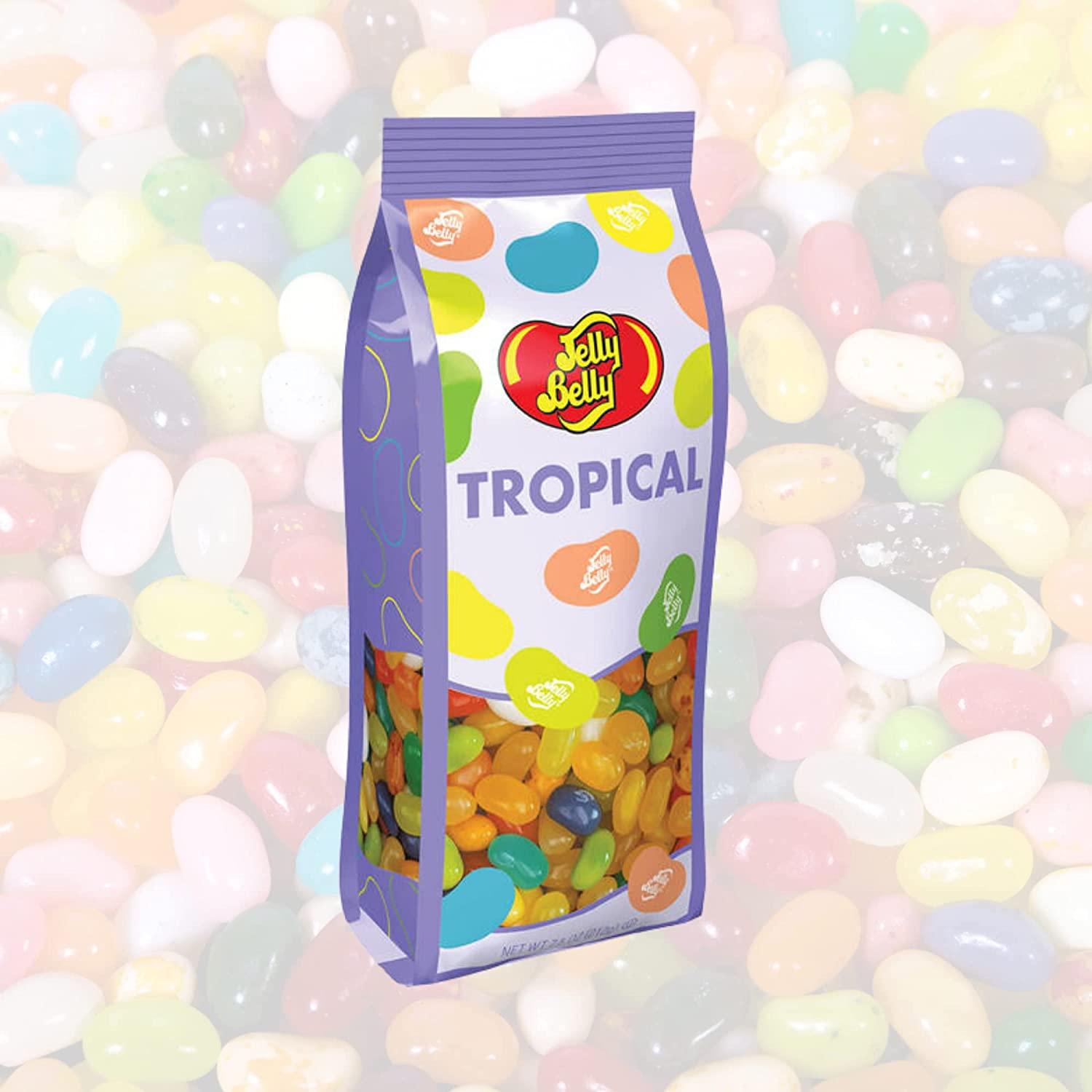 Jelly Belly Tropical Mix Jelly Beans - Exotic Fruit Flavored Gourmet ...