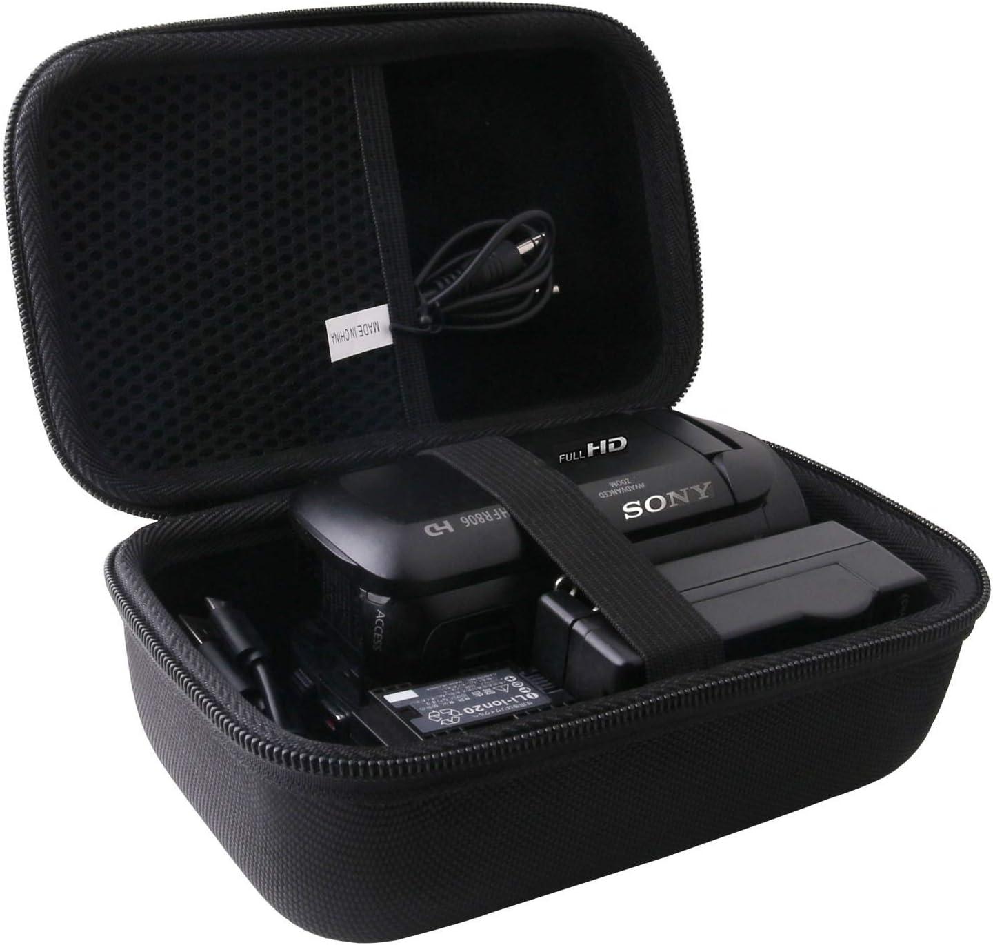 Waiyu Hard Carrying Case for Sony HDRCX405/HDRCX455 Handycam Camcorder ...