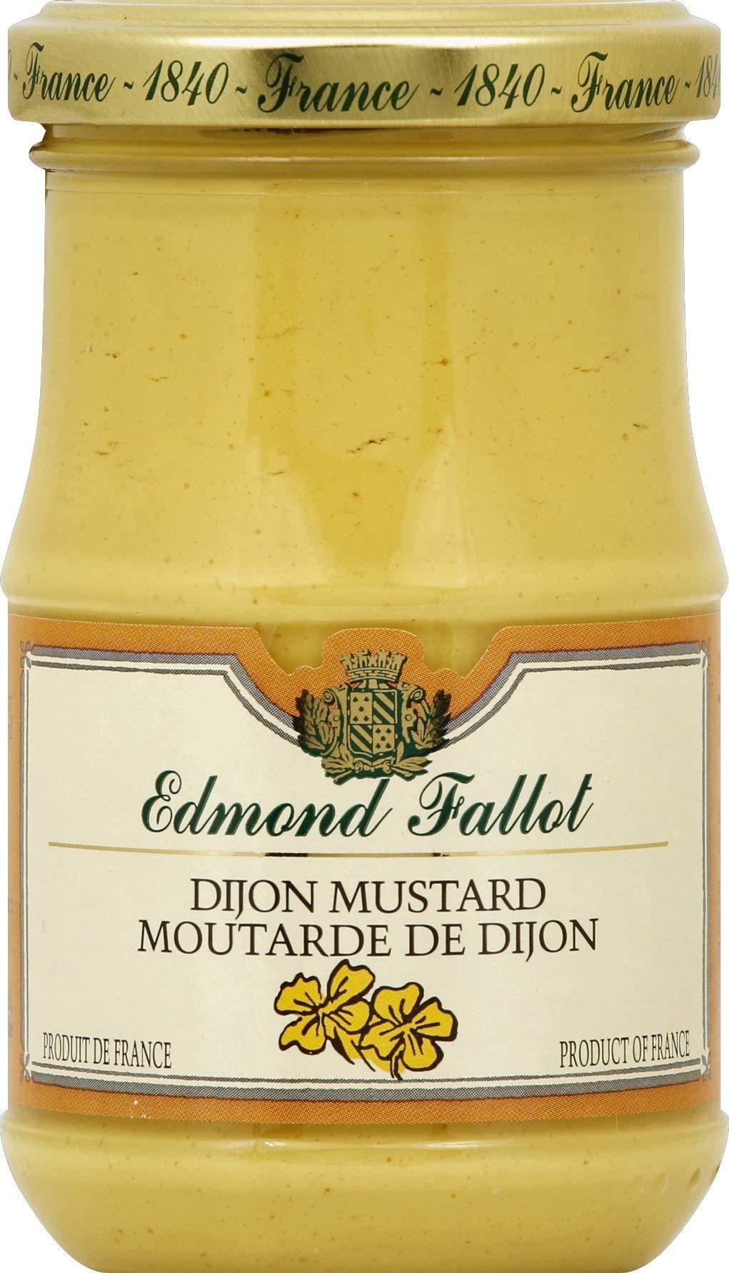 Edmond Fallot Original Dijon Mustard 7.4 oz - Authentic French Flavor ...