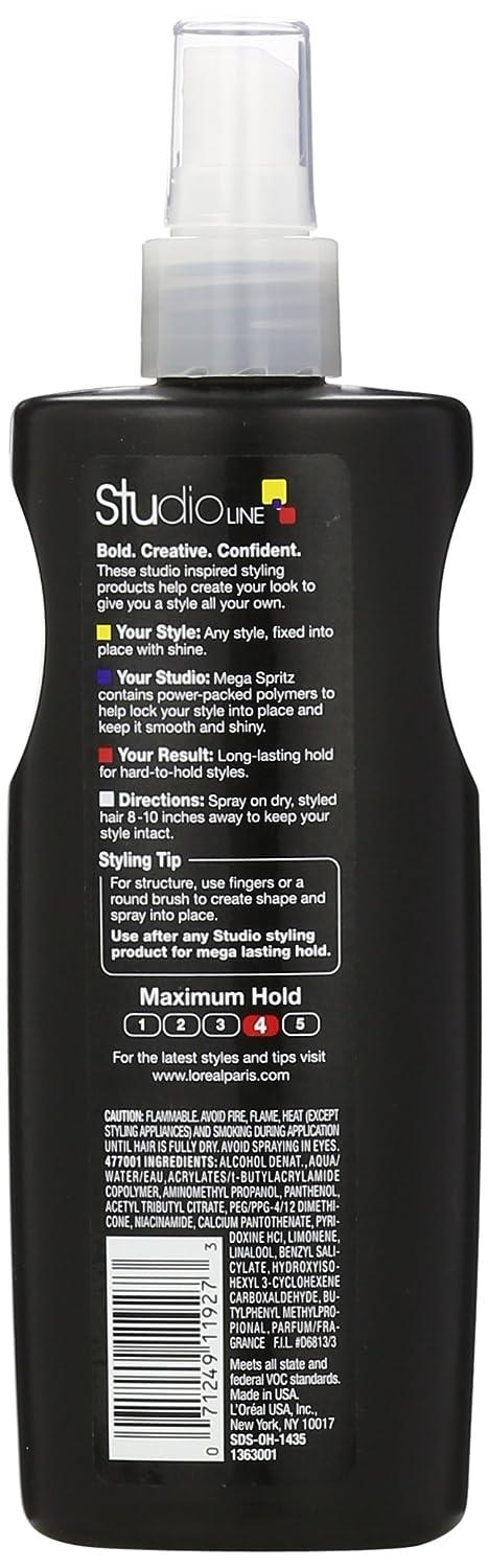 L'Oreal Paris Studio Line Mega Spritz Hairspray - Unscented 8.5 fl oz ...