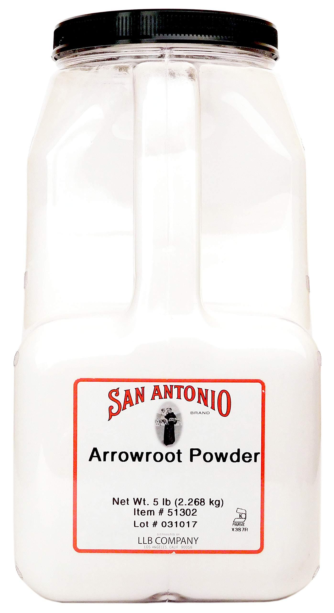 5 lb Premium Ground Arrowroot Powder Starch Flour - San Antonio ...