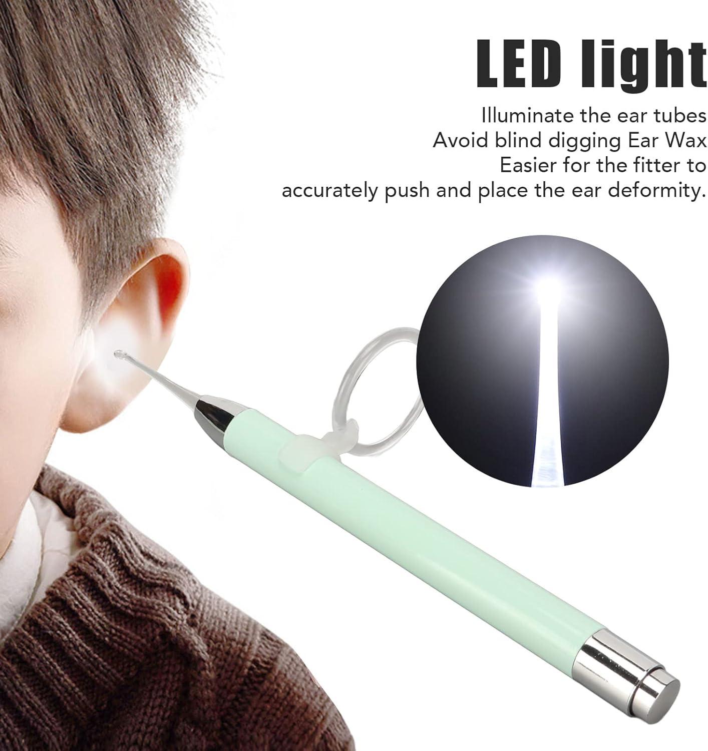 Ear Wax Removal Tool & LED Ear Light Pen Set for Sound Amplifier ...