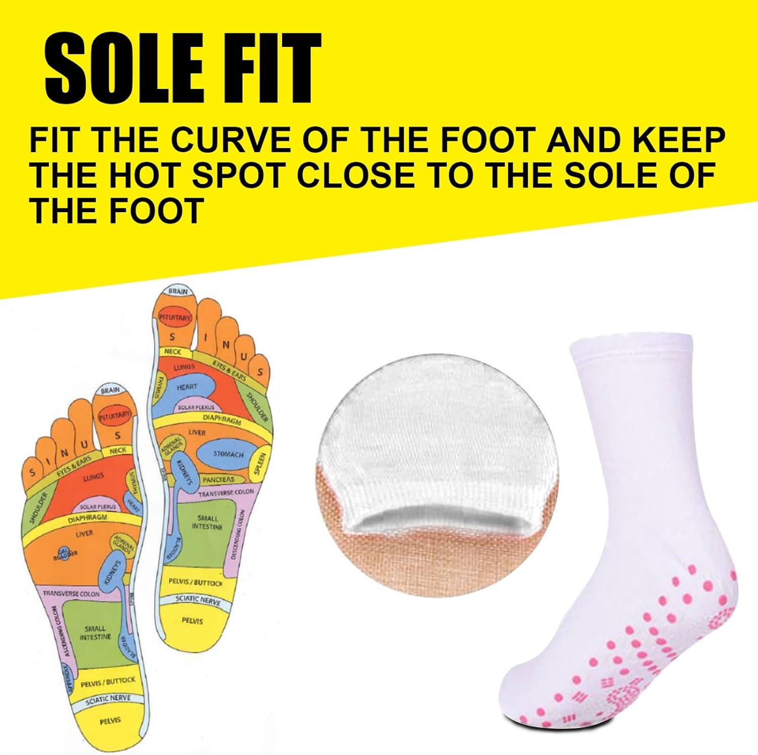 Premium Foot Massage Socks - Acupressure Reflex Zone Therapy for ...