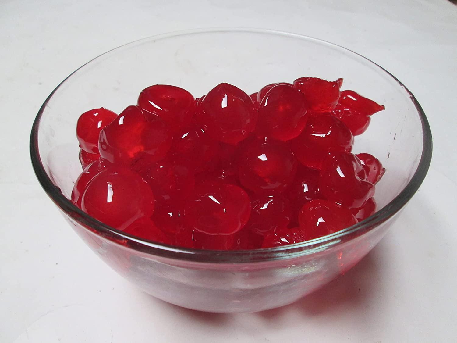 Candied Glazed Red Cherries - 16 oz Bag | Buy Now with Express ...