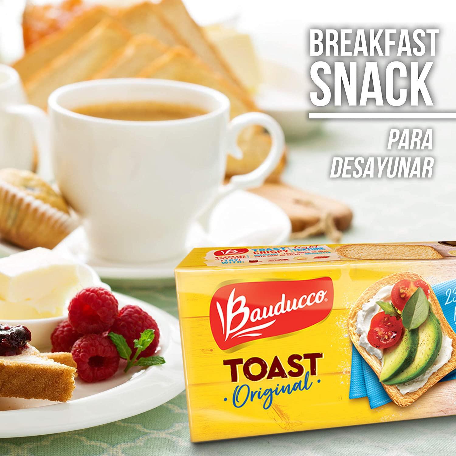 Bauducco Toast: Light & Crispy Original & Whole Wheat Bread - 30.0 oz ...