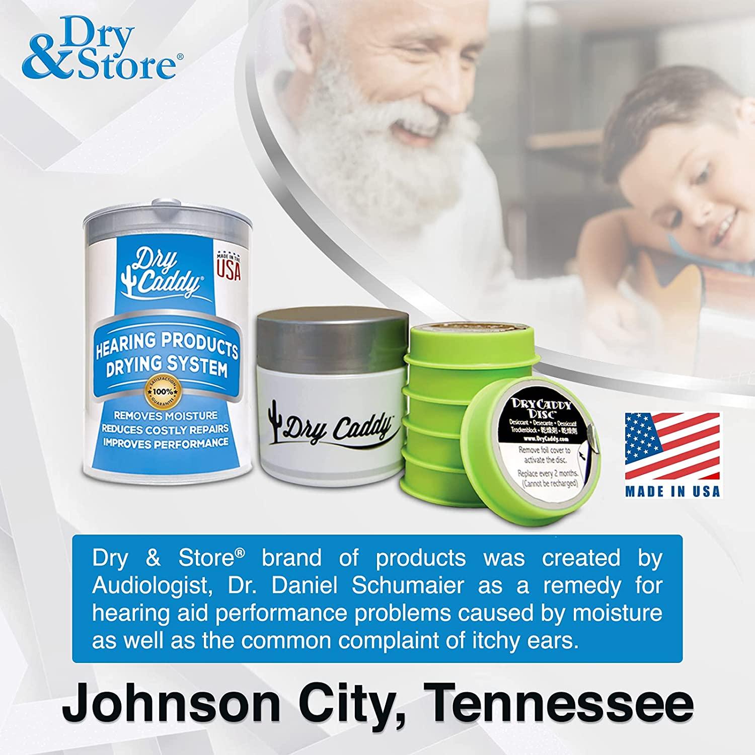 DryCaddy by Dry & Store | Hearing Aid Dry Aid Kit - Moisture Protection ...