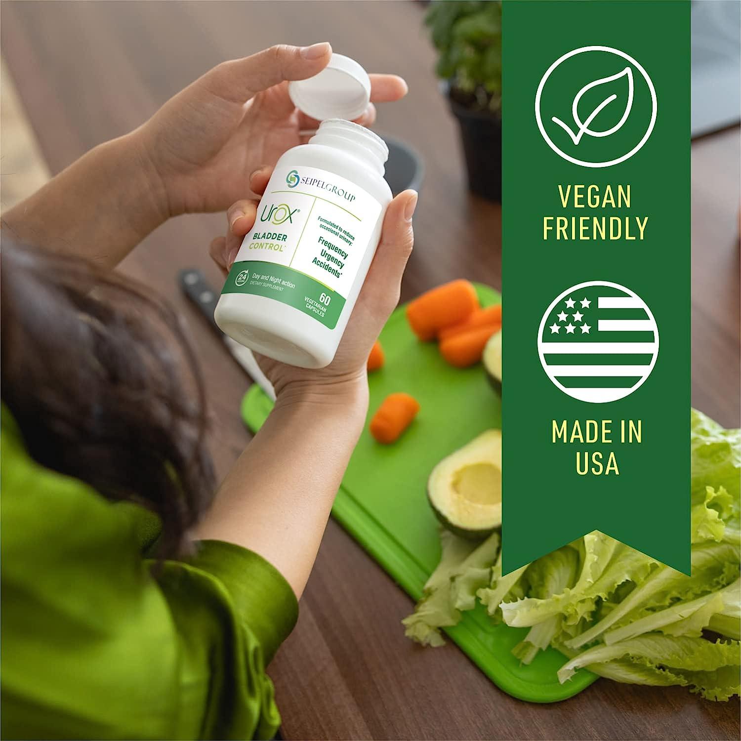 UROX Bladder Control Supplement for Men & Women - Reduce Urinary ...