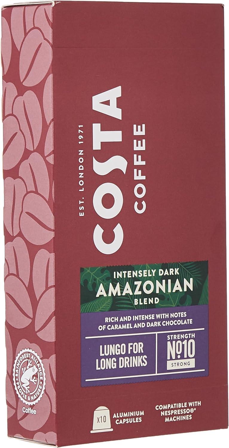 Costa Intensely Dark Amazonian Blend X 10 Pods 57g | Buy Now with ...