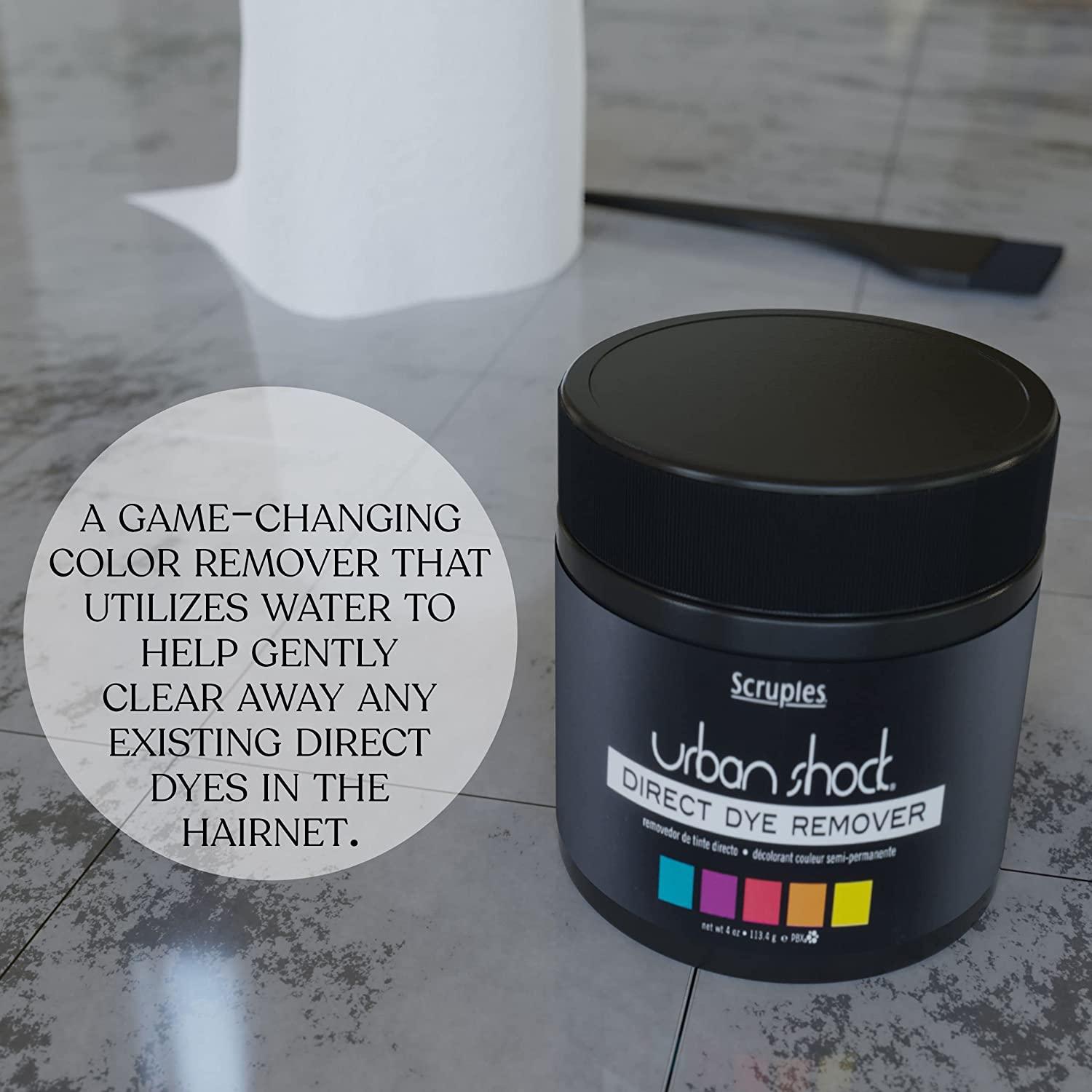 Scruples Urban Shock Dye Remover 4 oz - Professional Hair Color Stain ...