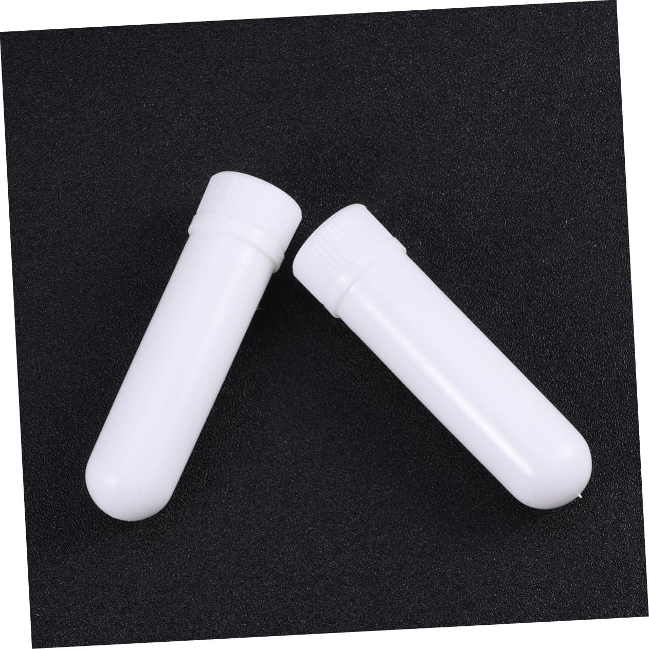 Lurrose 12pcs Essential Oil Inhaler Nasal Tube Diffuser with Blank ...