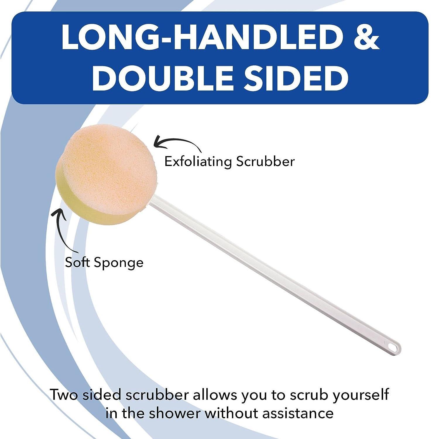 Sammons Preston Long Scrub Sponges - 22.5 Handled Washer & Scrubber ...