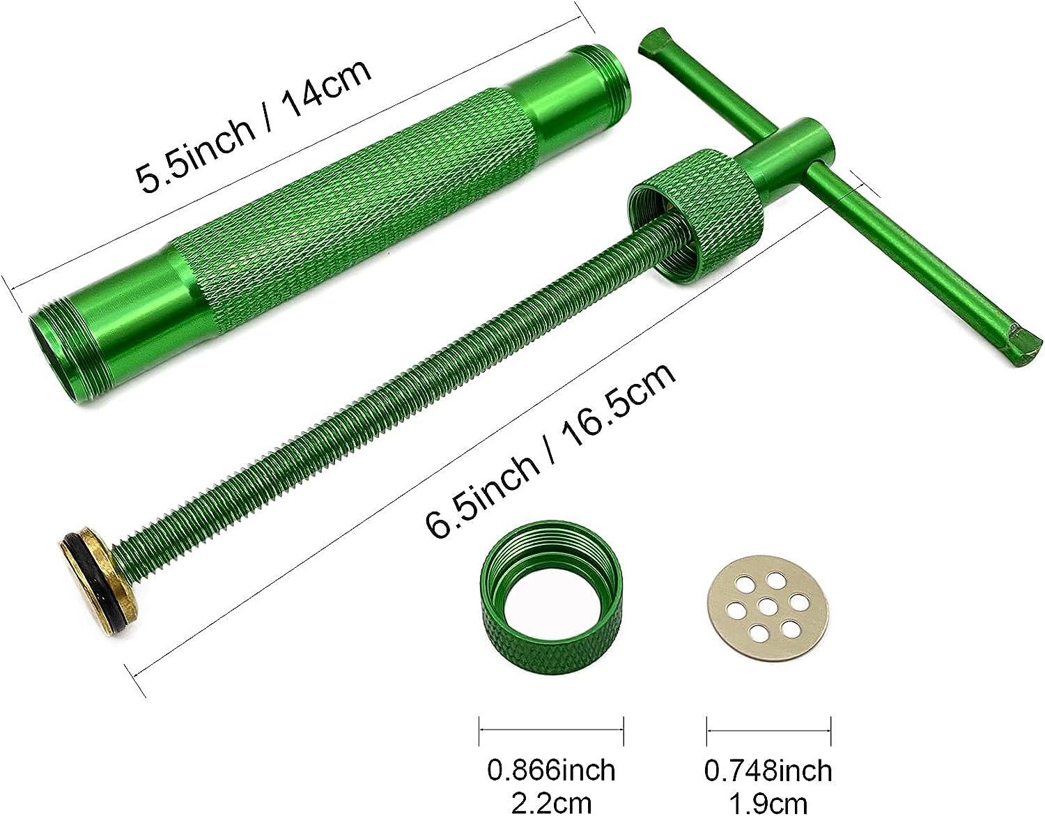 TERMATH Clay Extruder Gun with 20 Tips - Fondant & Sugar Paste Cake ...
