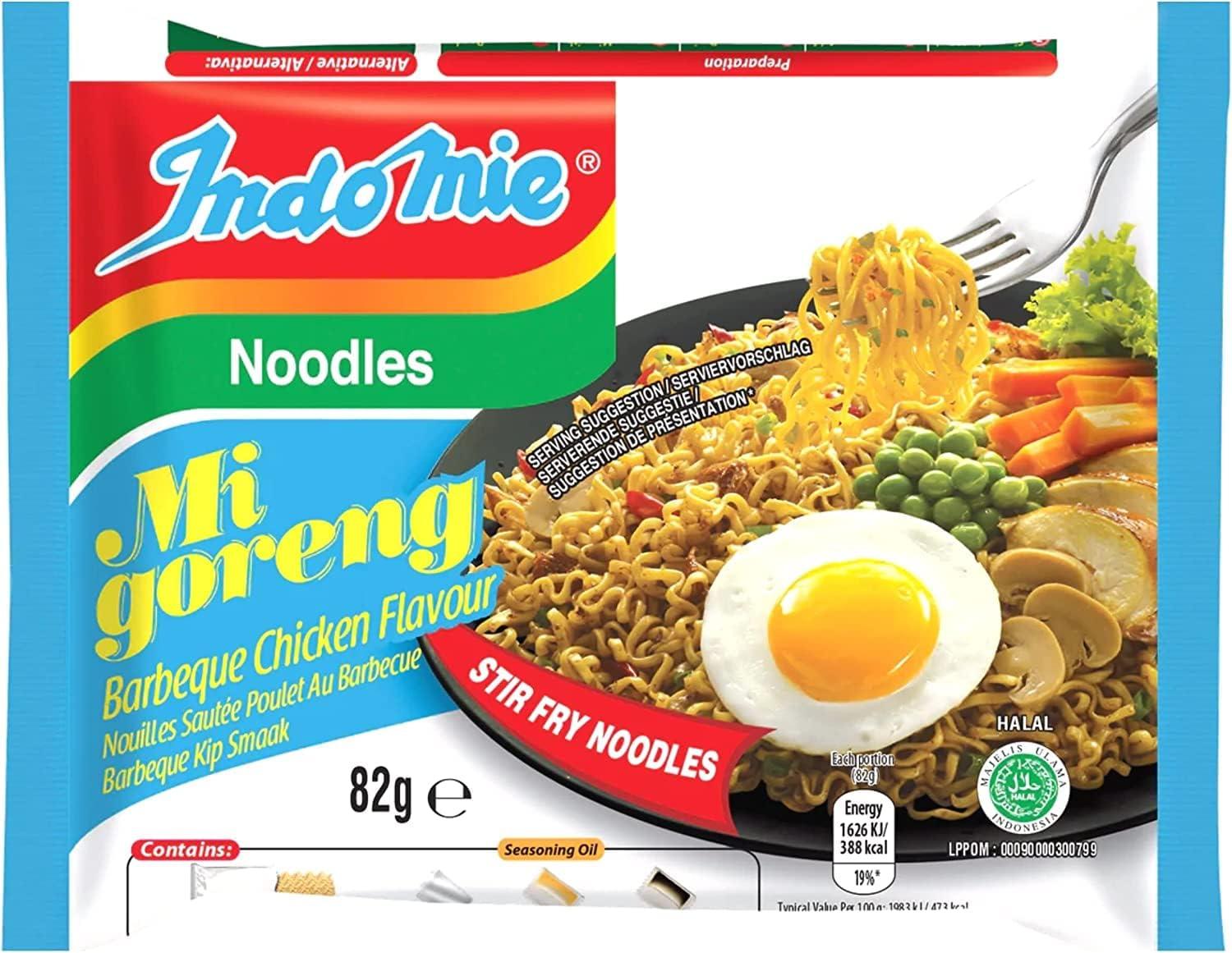 Indomie Instant Noodles Customised 40-Pack / 4 Flavours x 75-80g ...