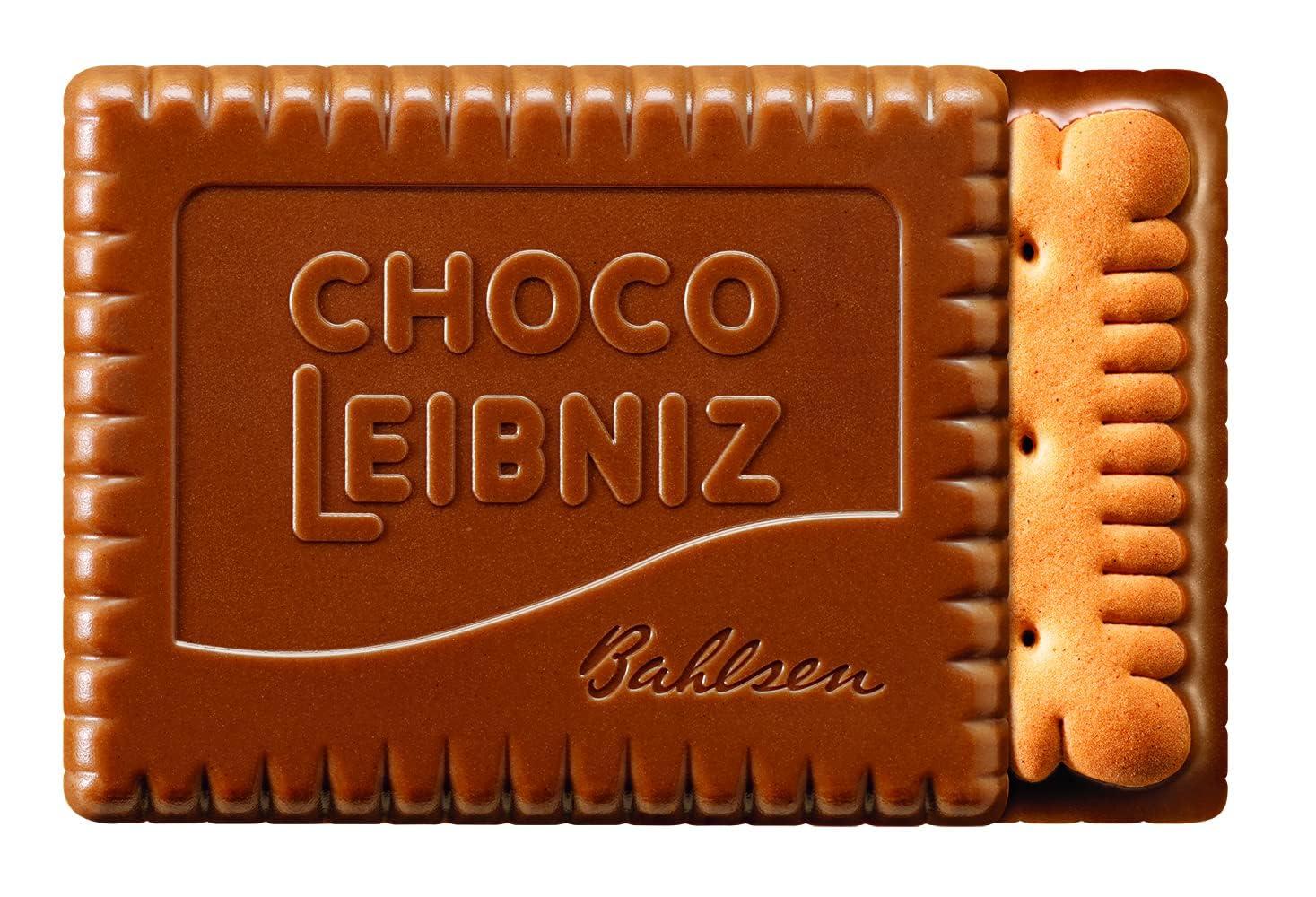 Buy LEIBNIZ Choco Whole Milk Biscuits - Crispy Butter Cookies in Milk ...