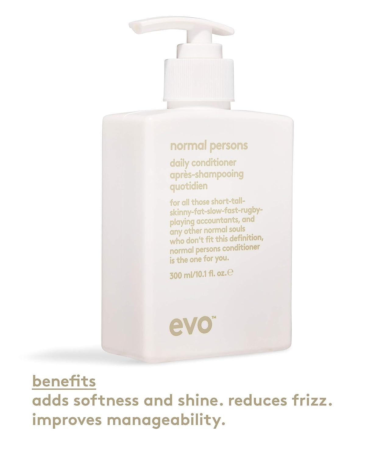 Evo Normal Person Daily Conditioner - Vegan Sulfate-Free 300ml for All ...